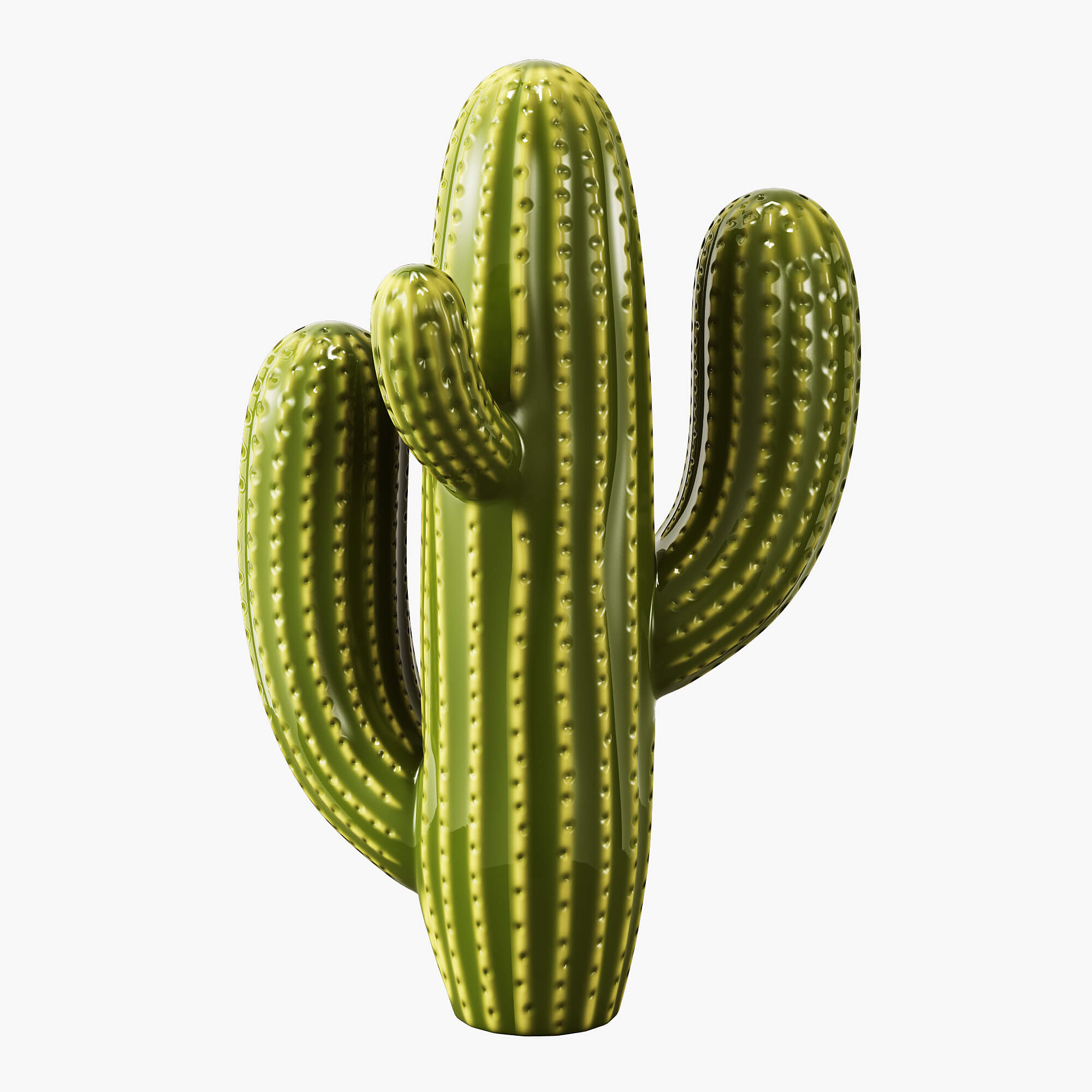 Ceramic Cactus Set - 3D Model by sta_84