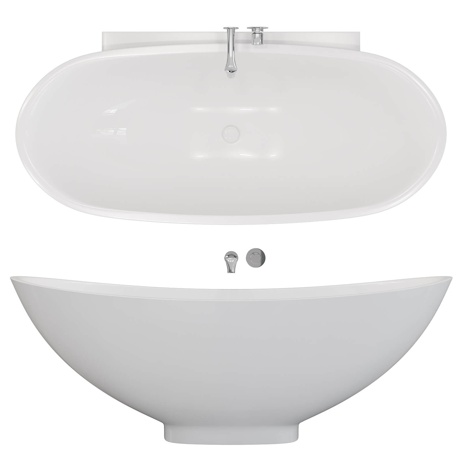 Ceramica Flaminia Io 70 - 3D Model by sta_84