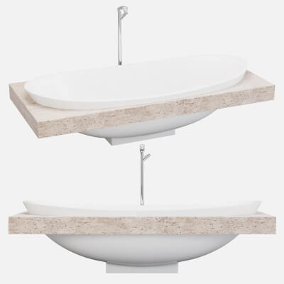 Ceramica Flaminia Io 84 - 3D Model by sta_84