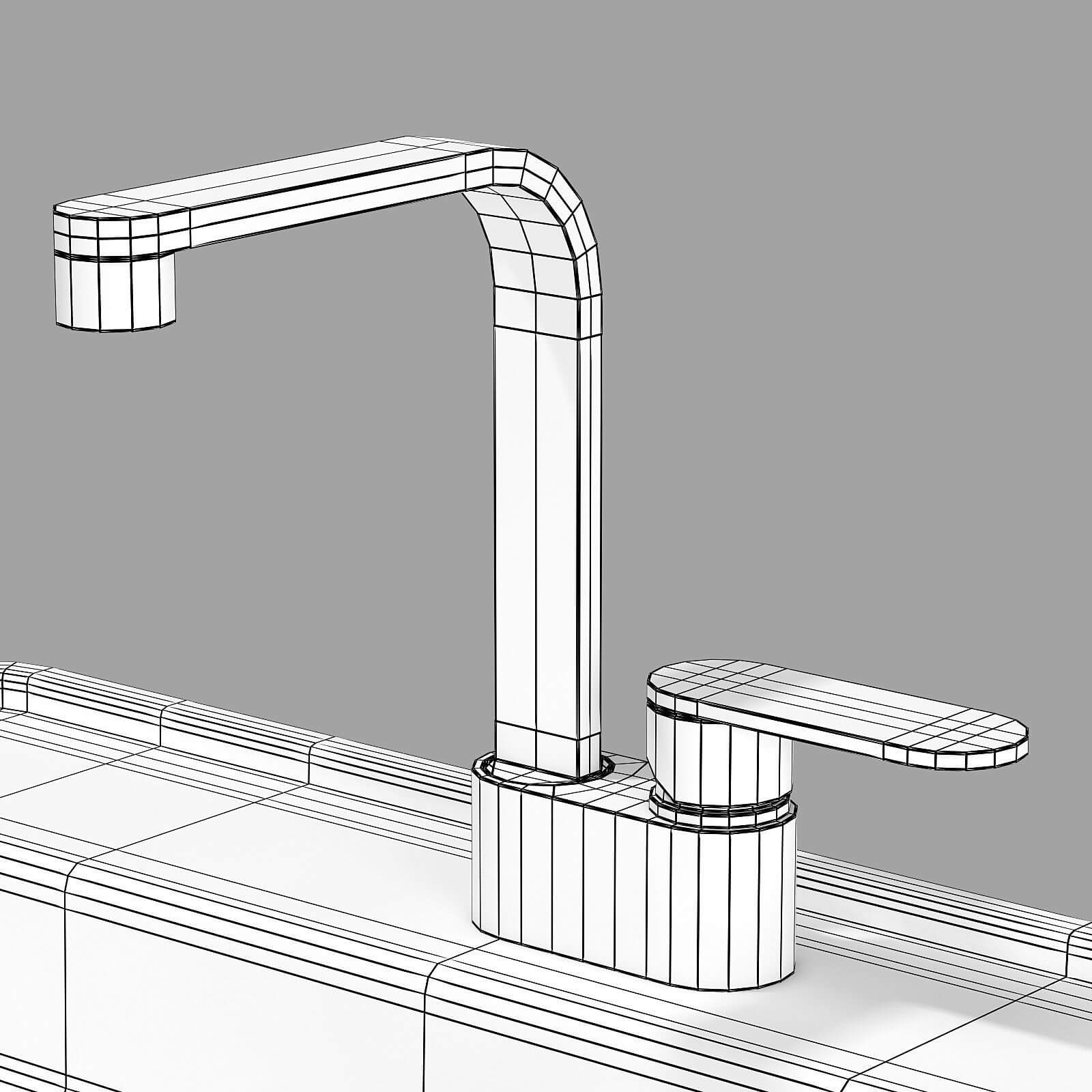 Ceramica Flaminia Miniwash Mw60S PMW60 - 3D Model by sta_84