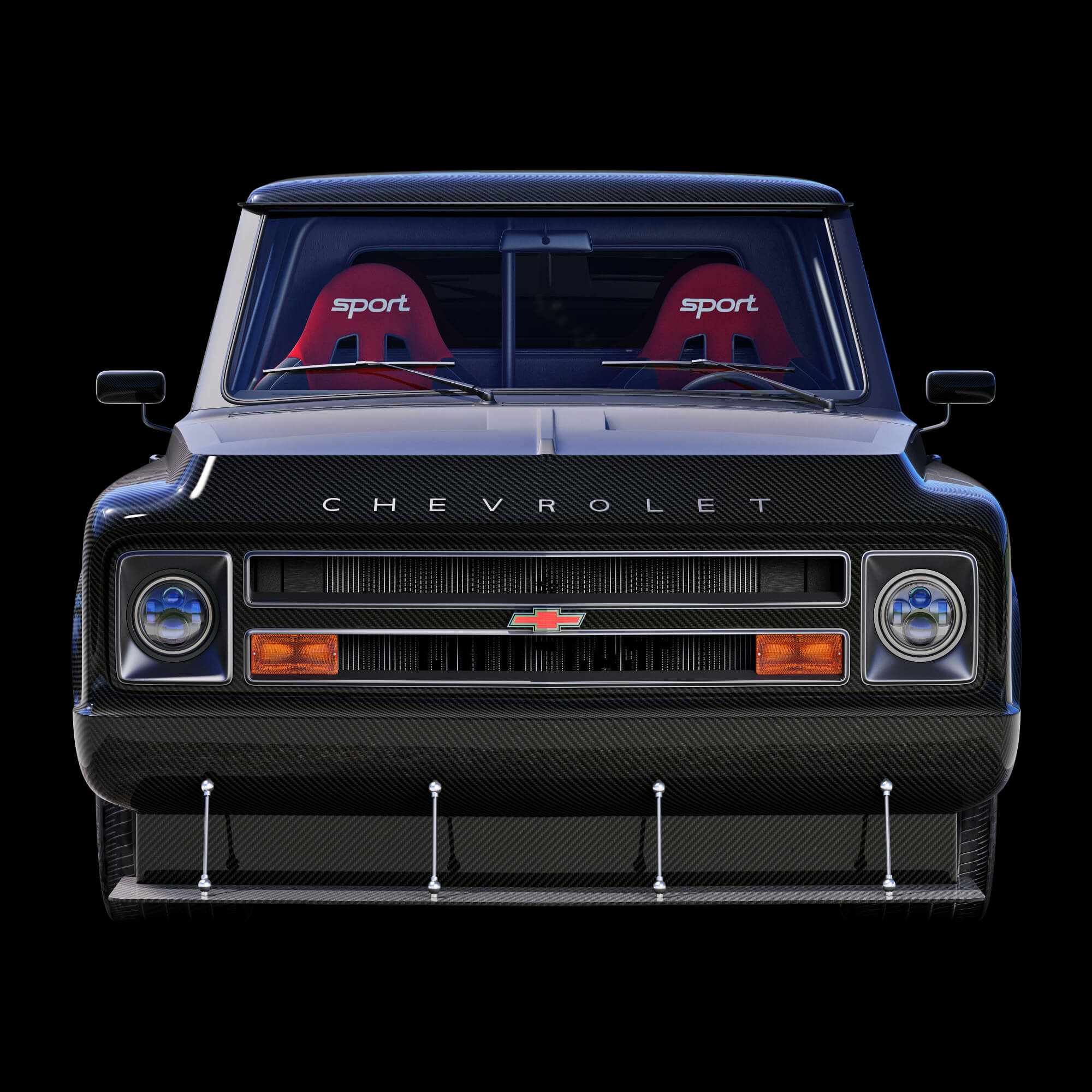 Chevrolet C10 1967 Racing - 3D Model by sta_84
