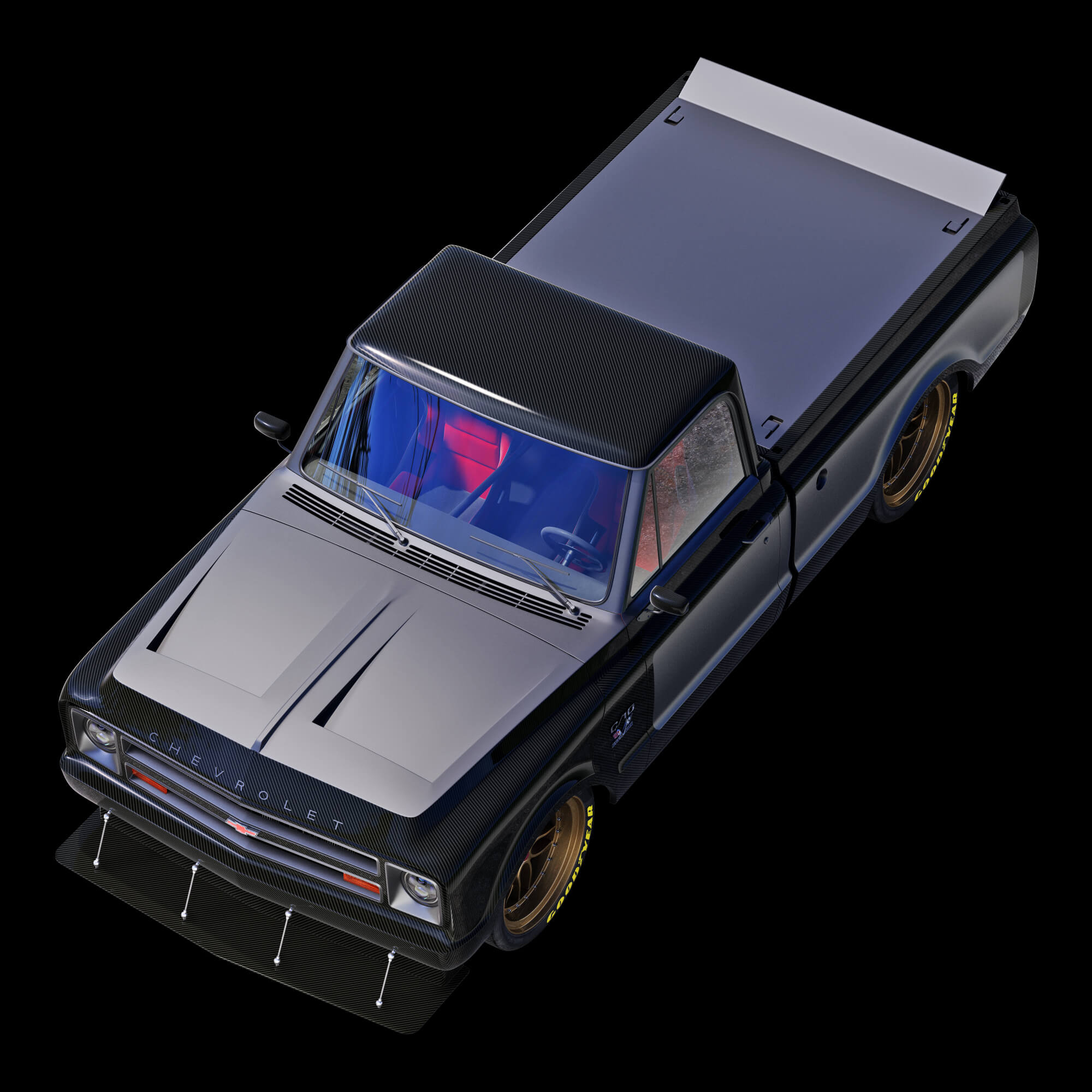 Chevrolet C10 1967 Racing - 3D Model by sta_84