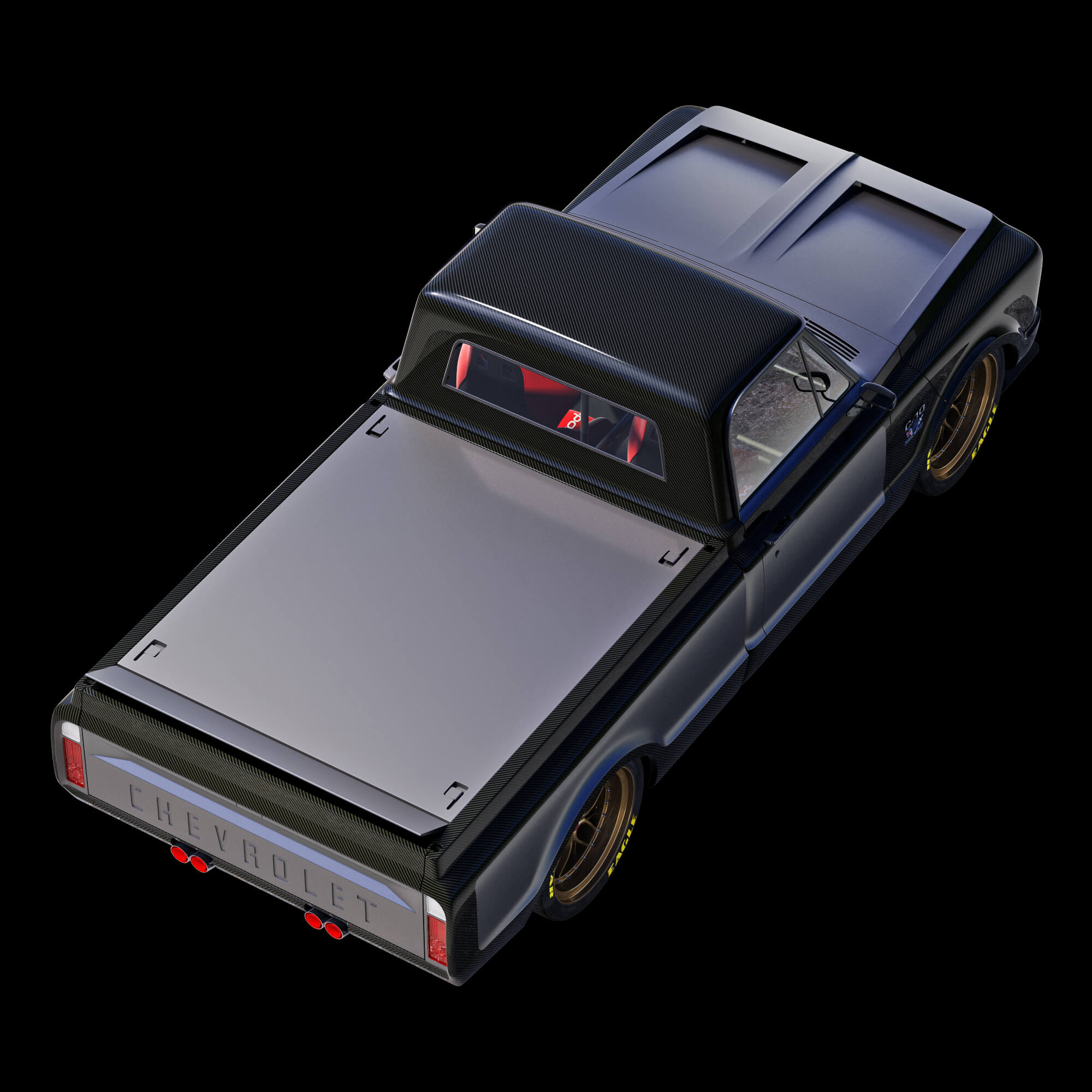 Chevrolet C10 1967 Racing - 3D Model by sta_84