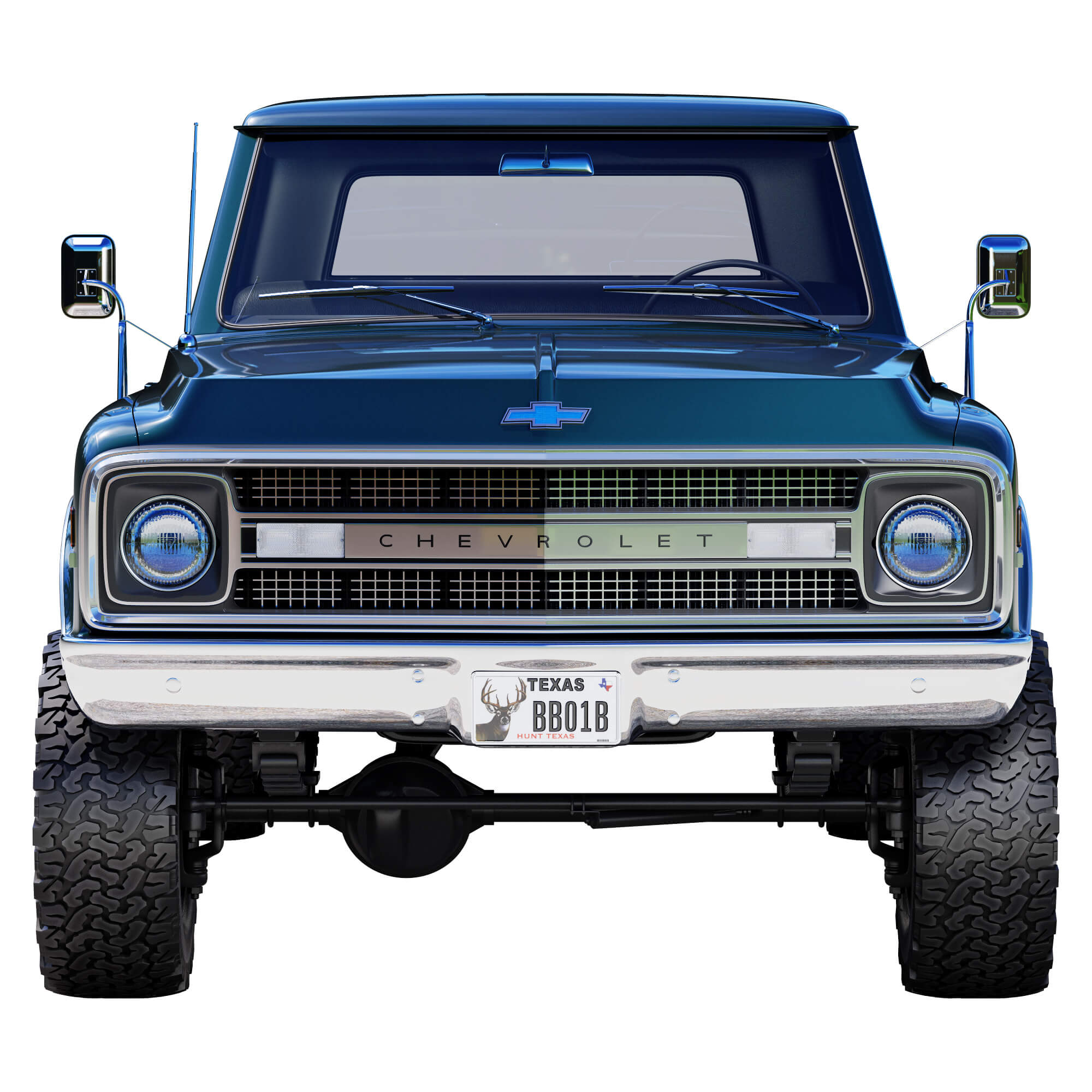 Chevrolet C10 1970 - 3D Model by sta_84