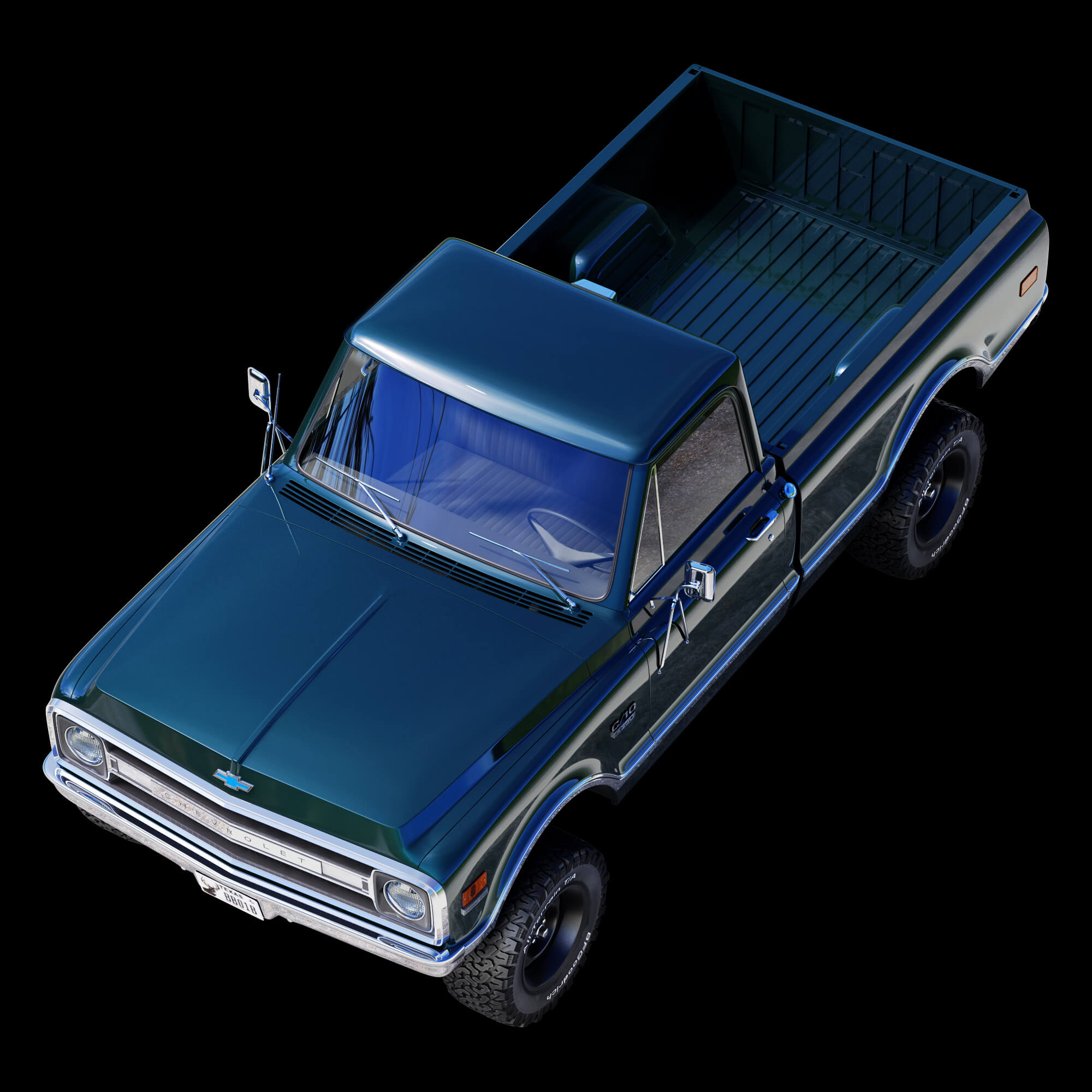 Chevrolet C10 1970 - 3D Model by sta_84