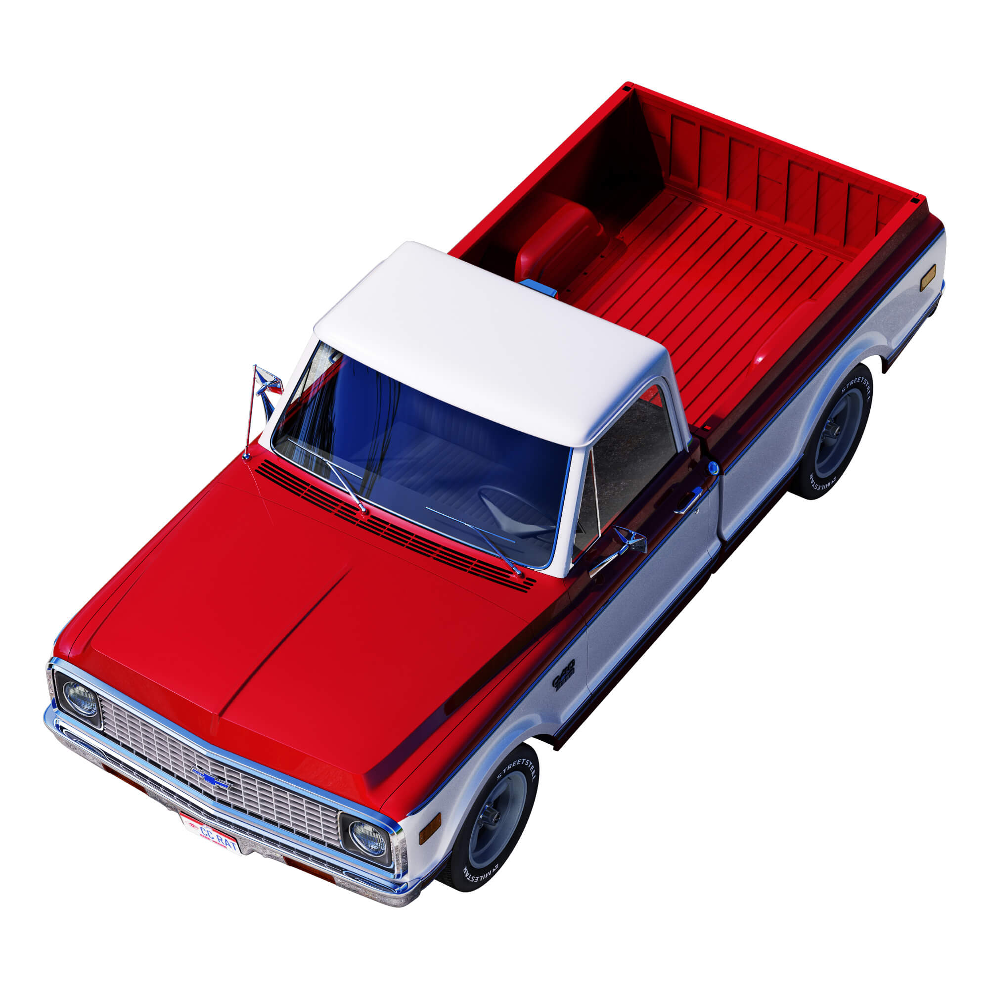 Chevrolet C10 1971 - 3D Model by sta_84