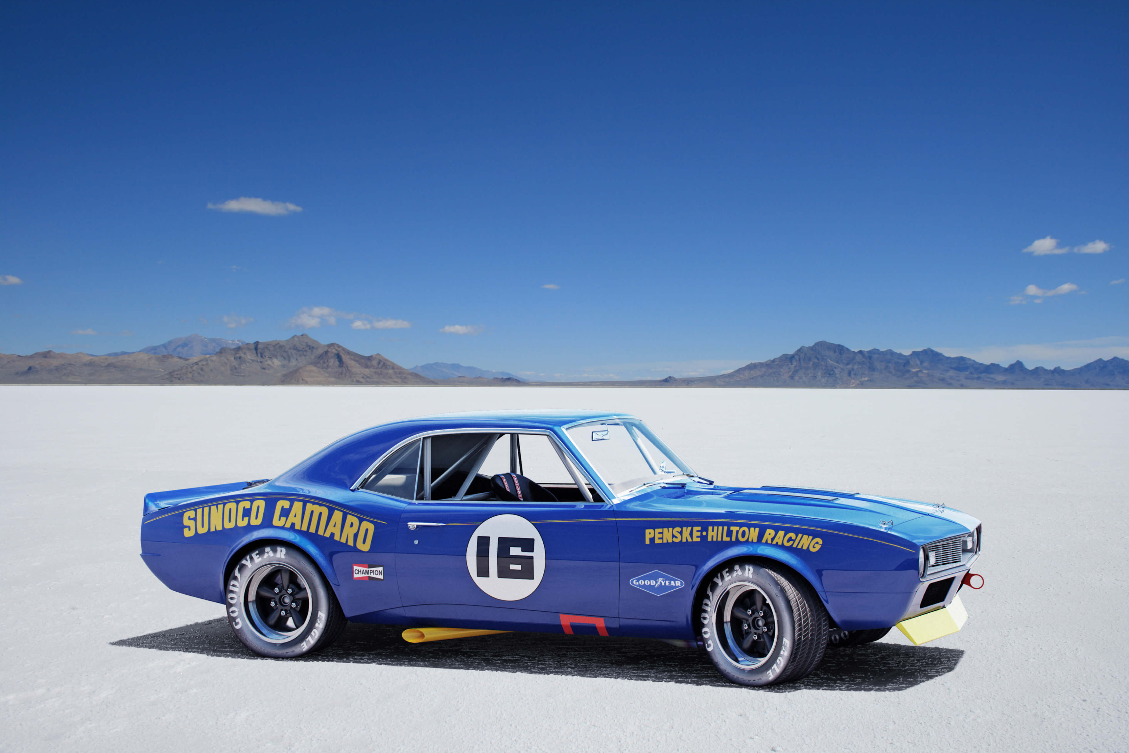 Chevrolet Camaro Sunoco 1968 - 3D Model by sta_84