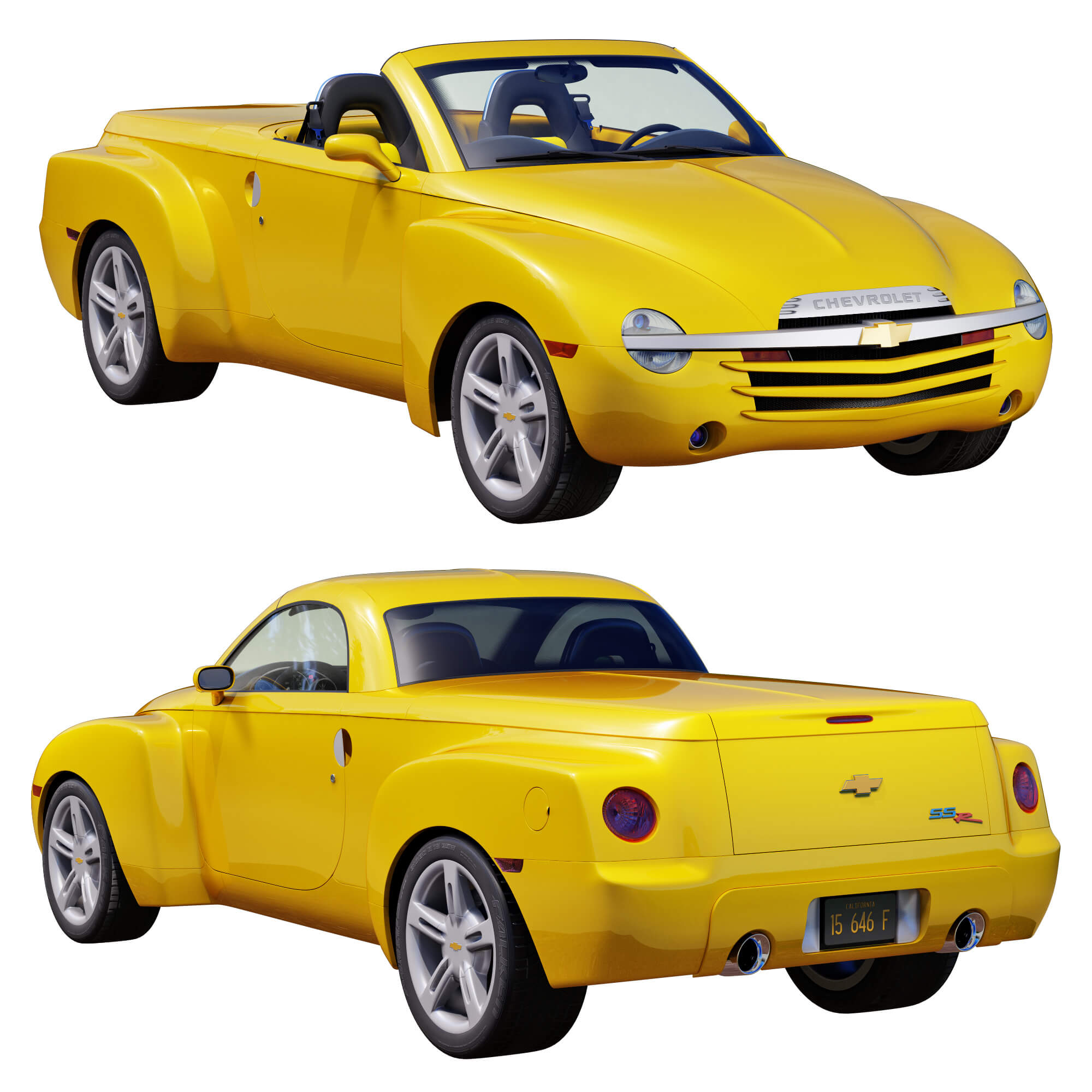 Chevrolet SSR - 3D Model by sta_84