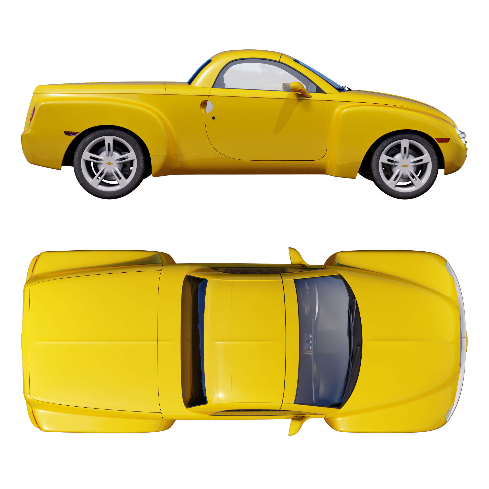 Chevrolet SSR - 3D Model by sta_84