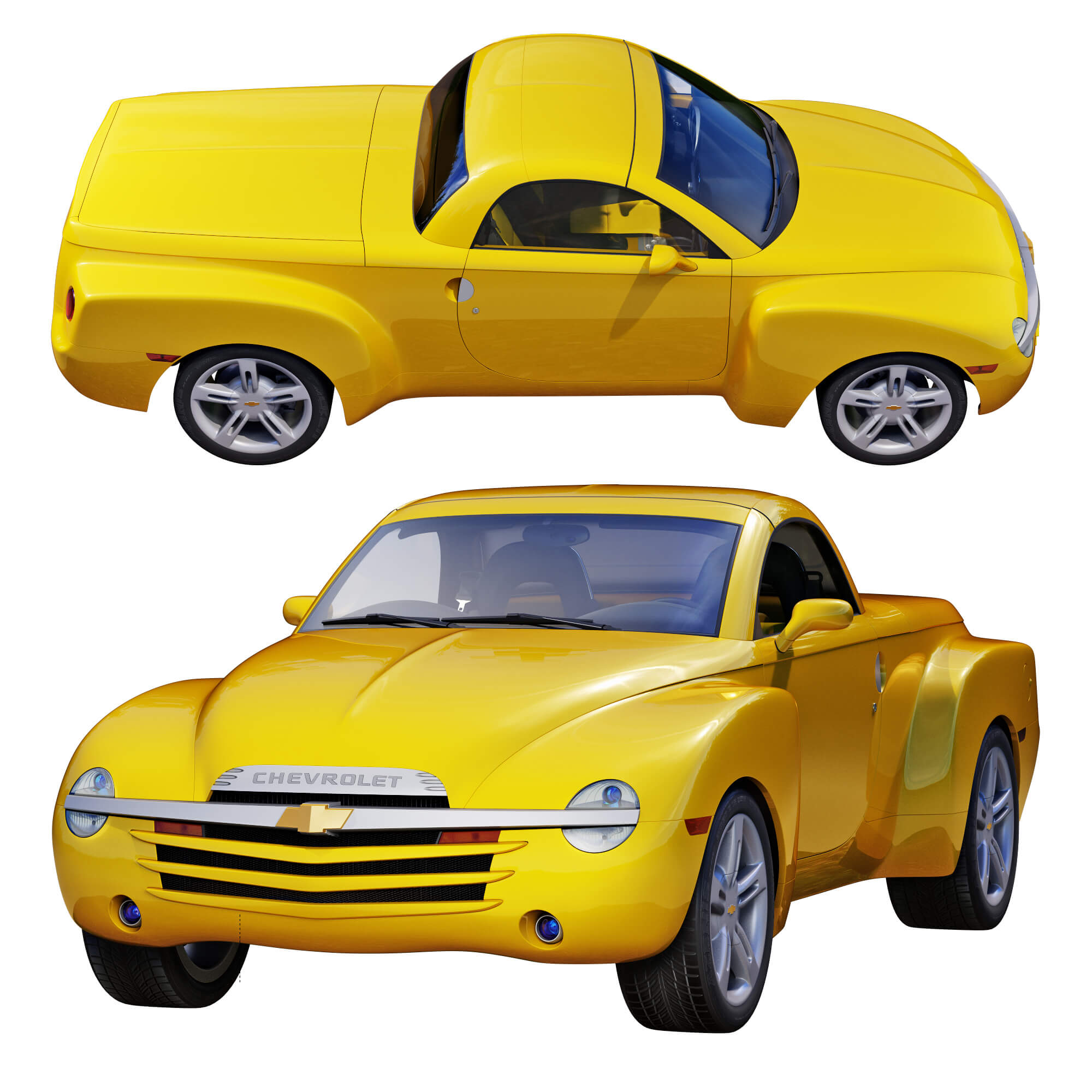 Chevrolet SSR - 3D Model by sta_84