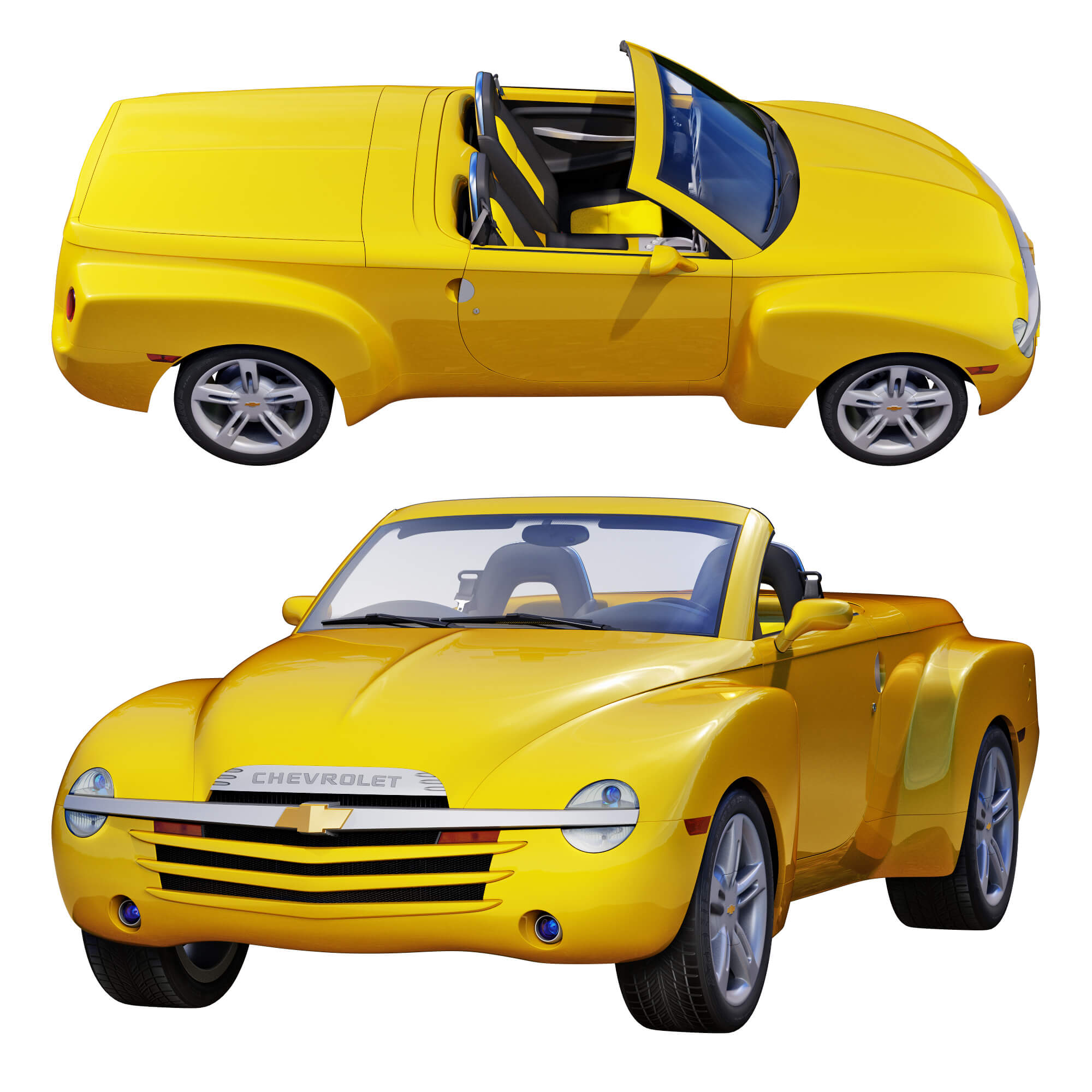 Chevrolet SSR - 3D Model by sta_84