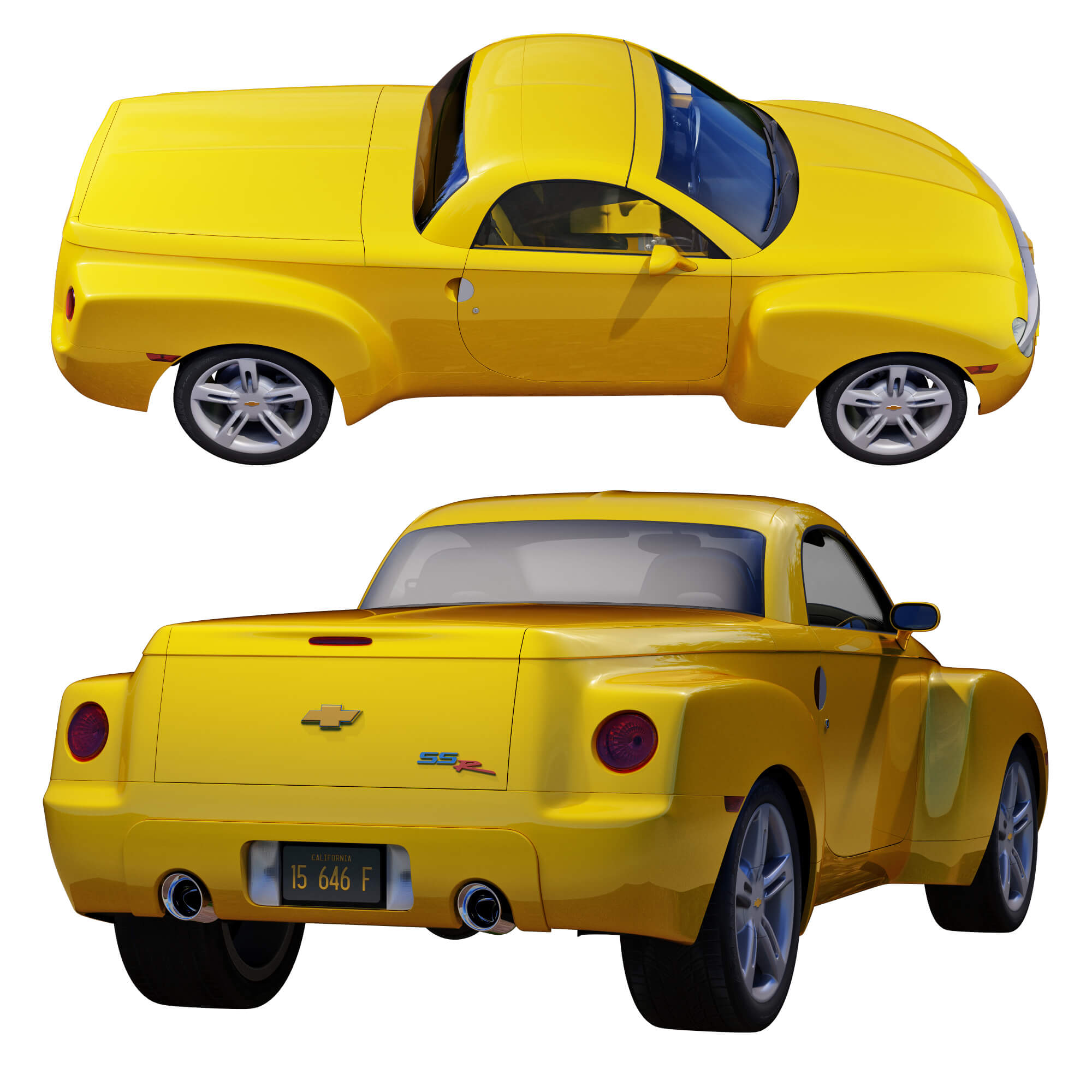 Chevrolet SSR - 3D Model by sta_84