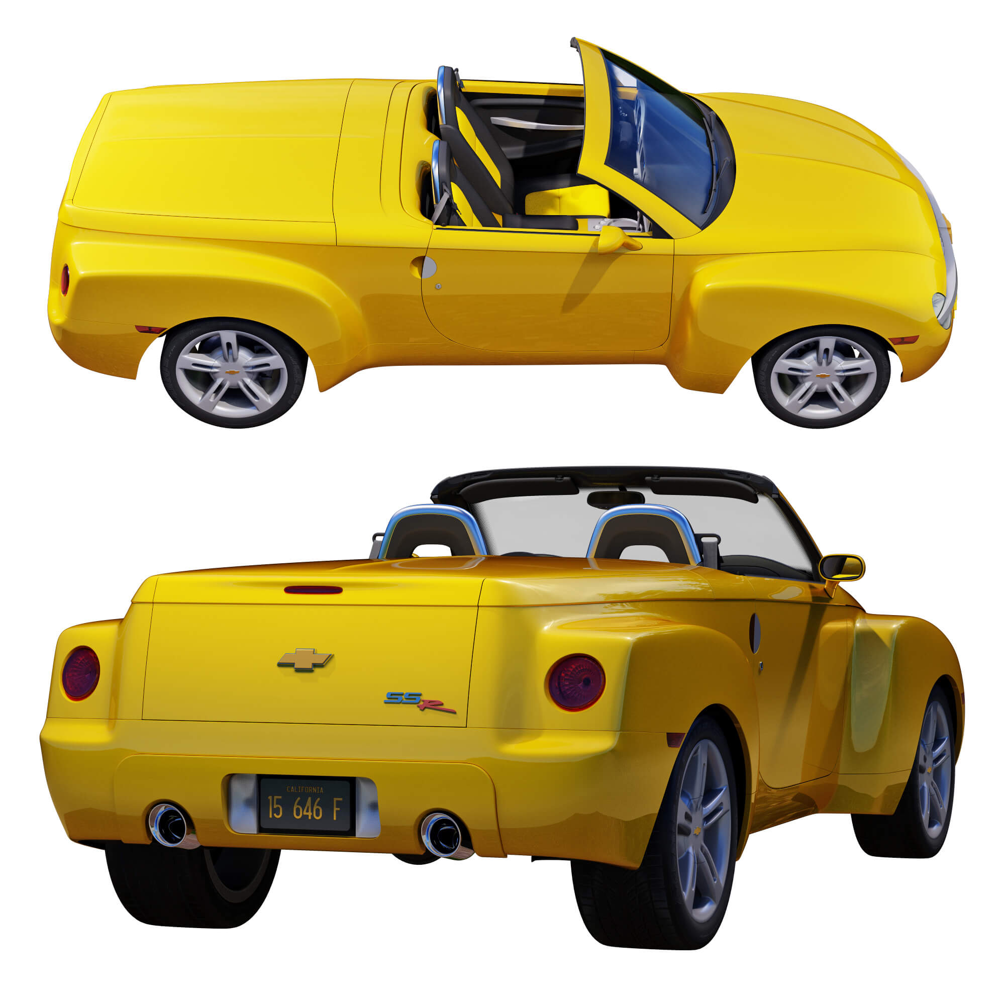 Chevrolet SSR - 3D Model by sta_84
