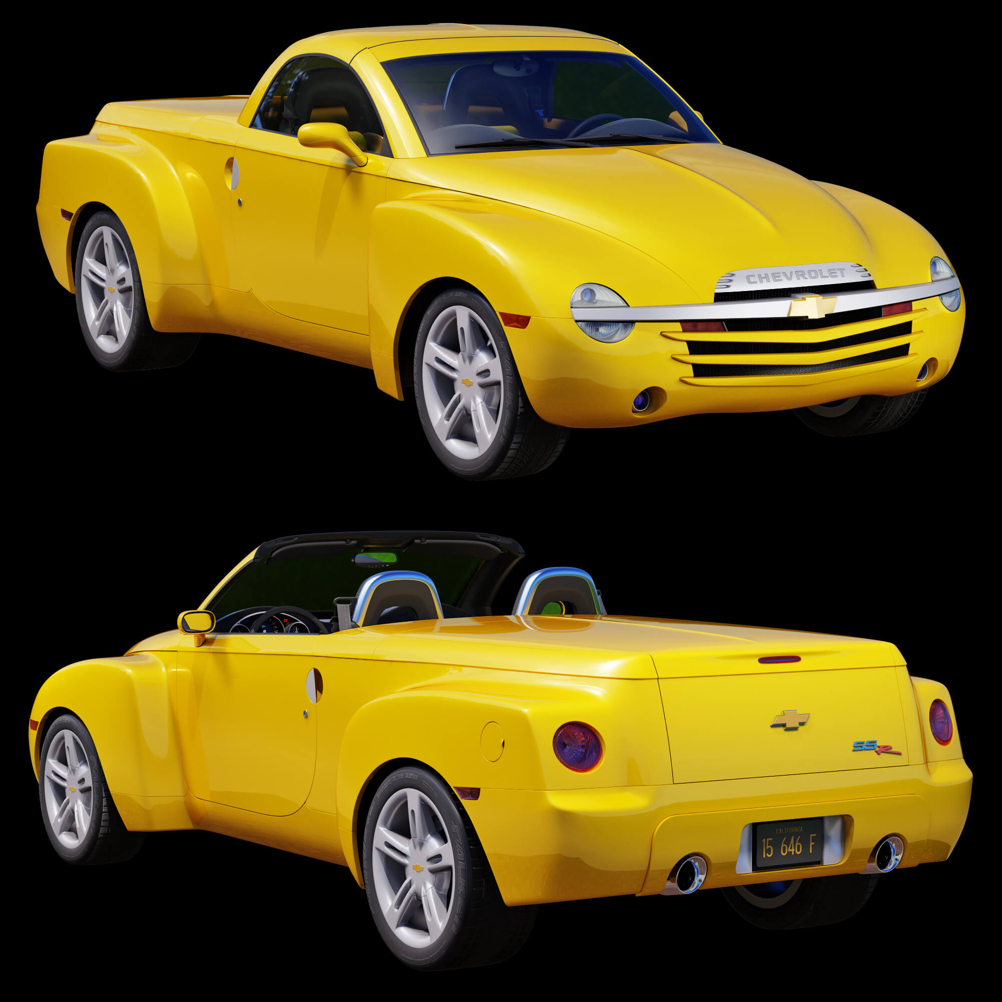Chevrolet SSR - 3D Model by sta_84