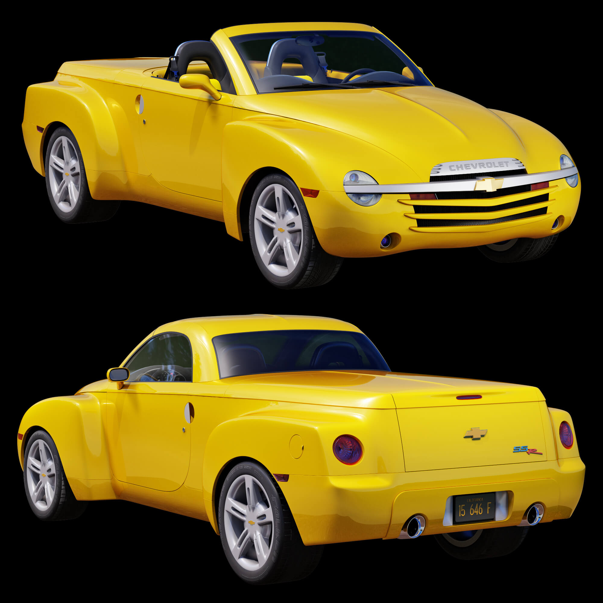 Chevrolet SSR - 3D Model by sta_84