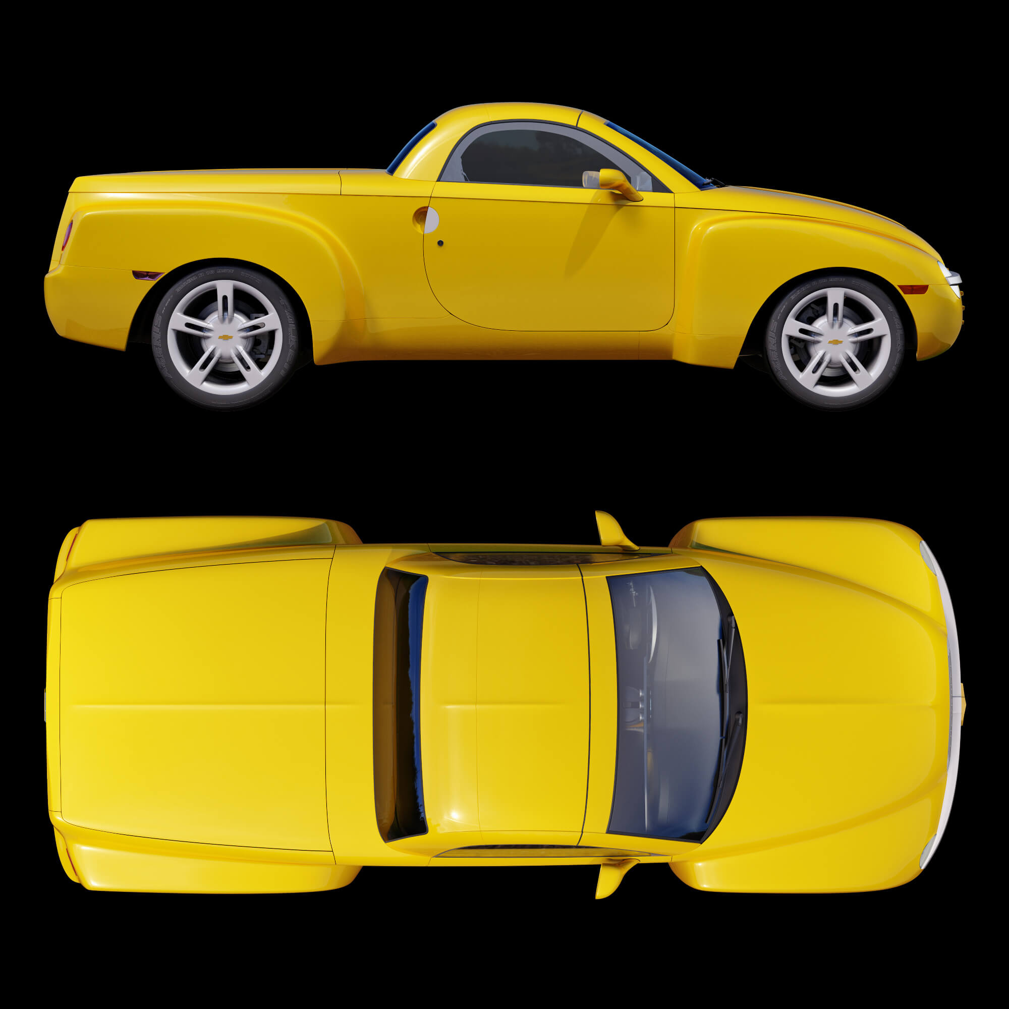 Chevrolet SSR - 3D Model by sta_84