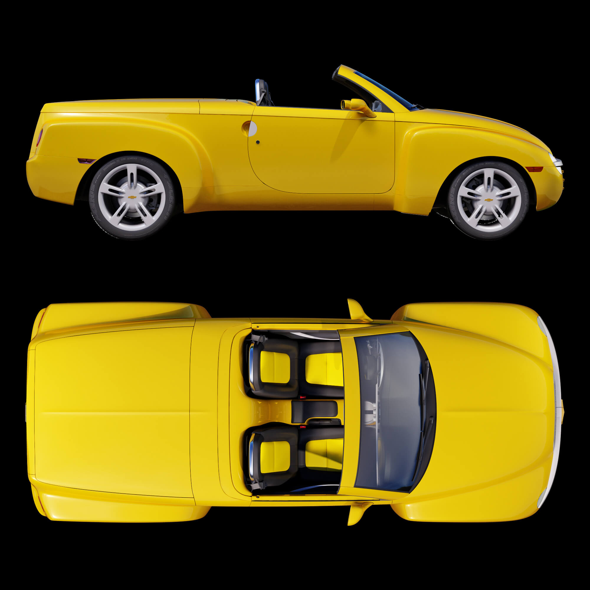 Chevrolet SSR - 3D Model by sta_84