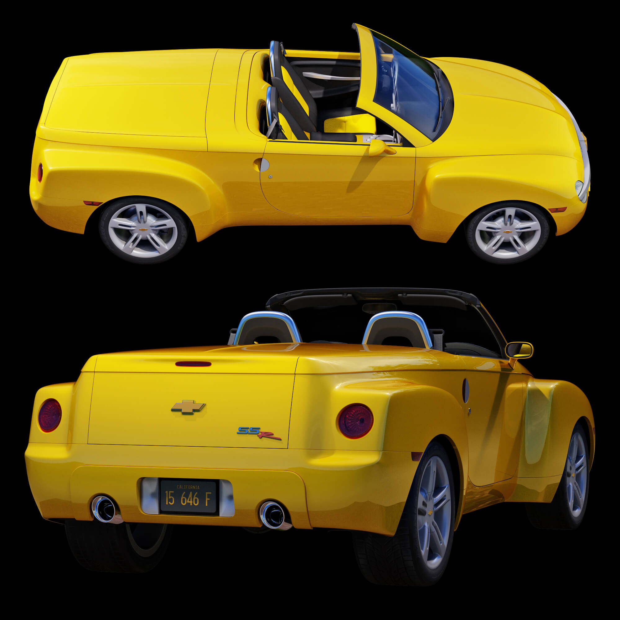 Chevrolet SSR - 3D Model by sta_84