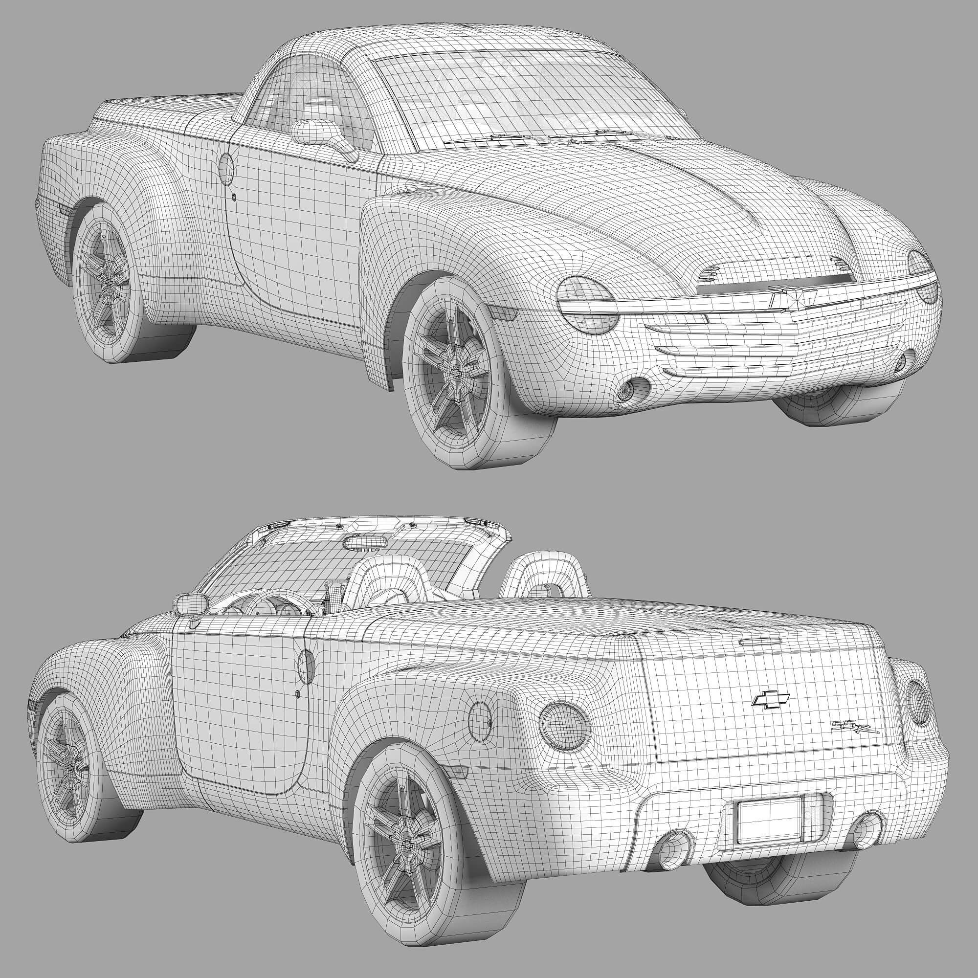 Chevrolet SSR - 3D Model by sta_84