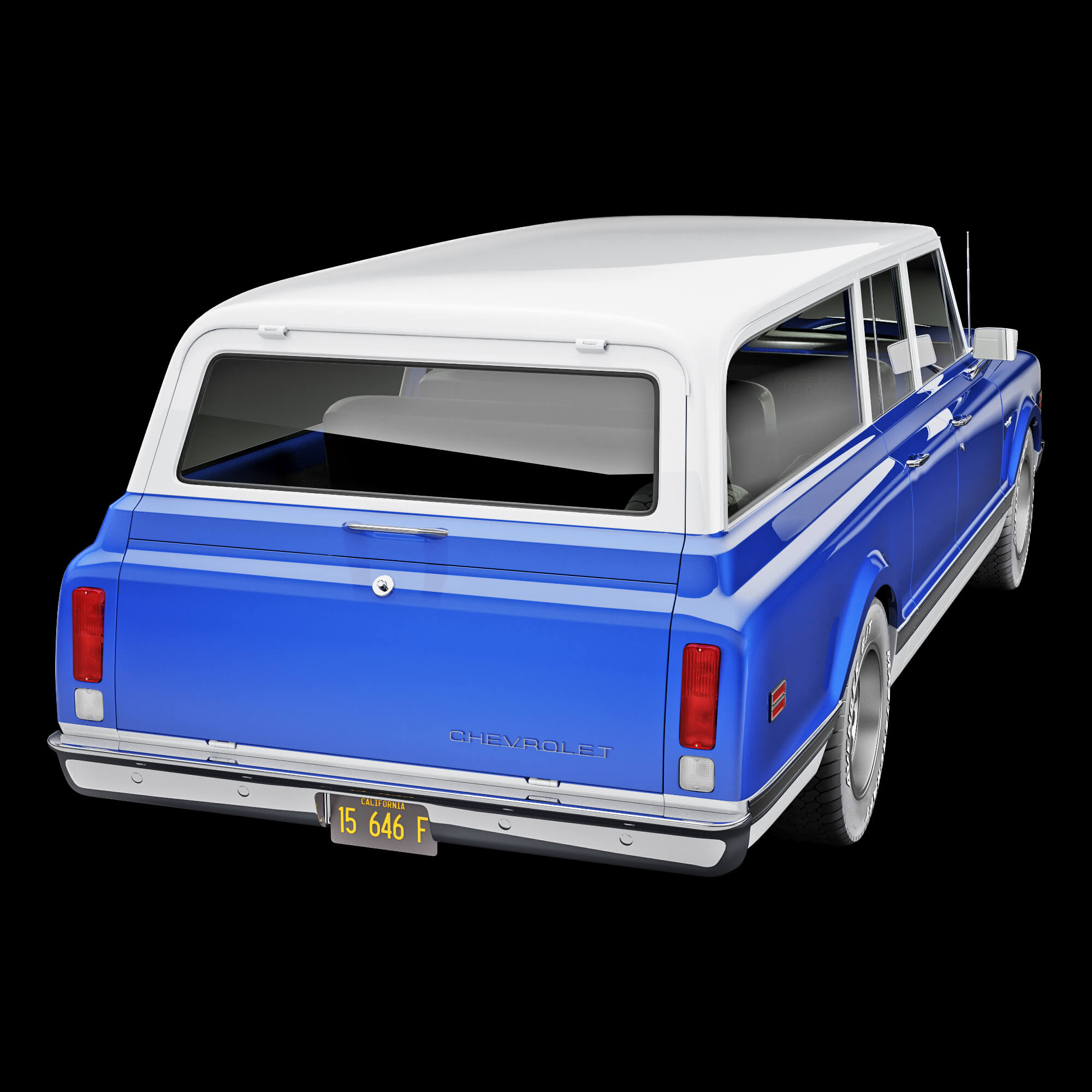 Chevrolet Suburban 1972 - 3D Model by sta_84