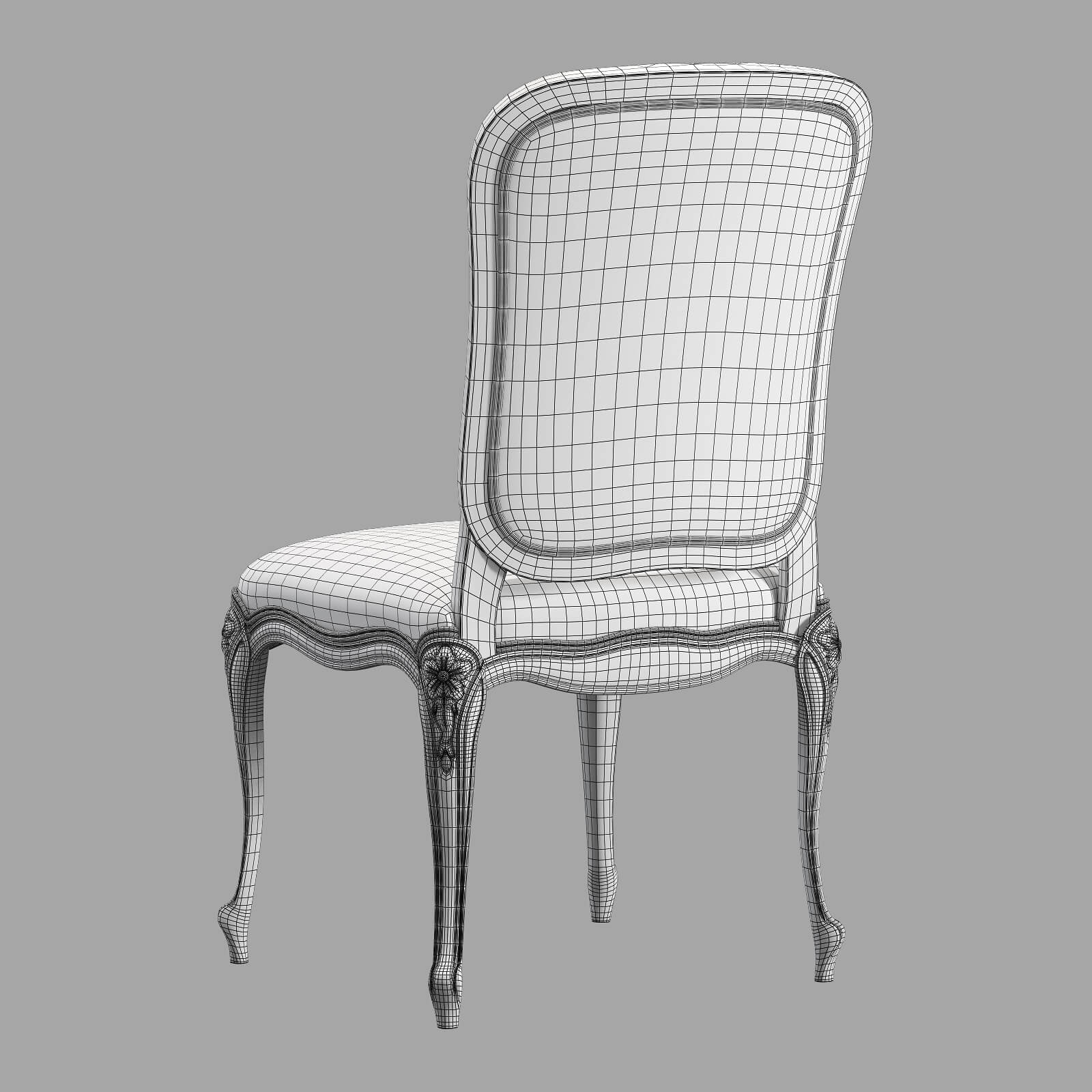 Classic Chair 3 - 3D Model by sta_84