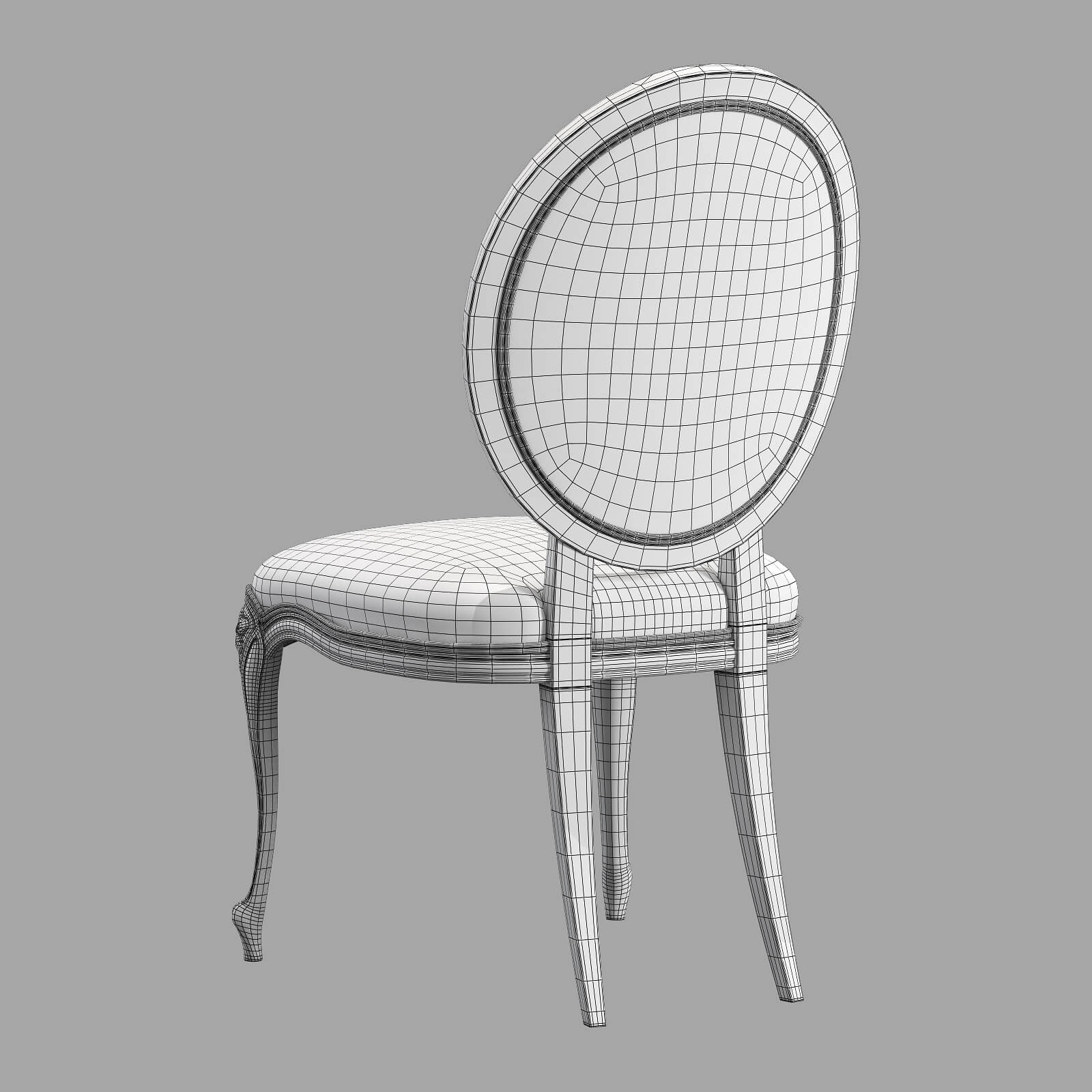 Classic Chair 4 - 3D Model by sta_84