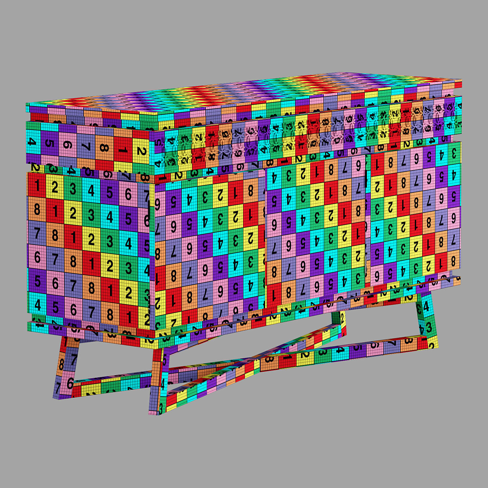 Cult Furniture Zephyr Sideboard - 3D Model by sta_84
