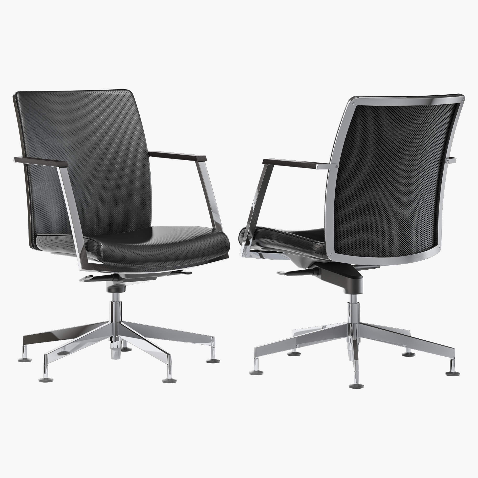 Dauphin High Way Executive Conference Office Chair - 3D Model by sta_84