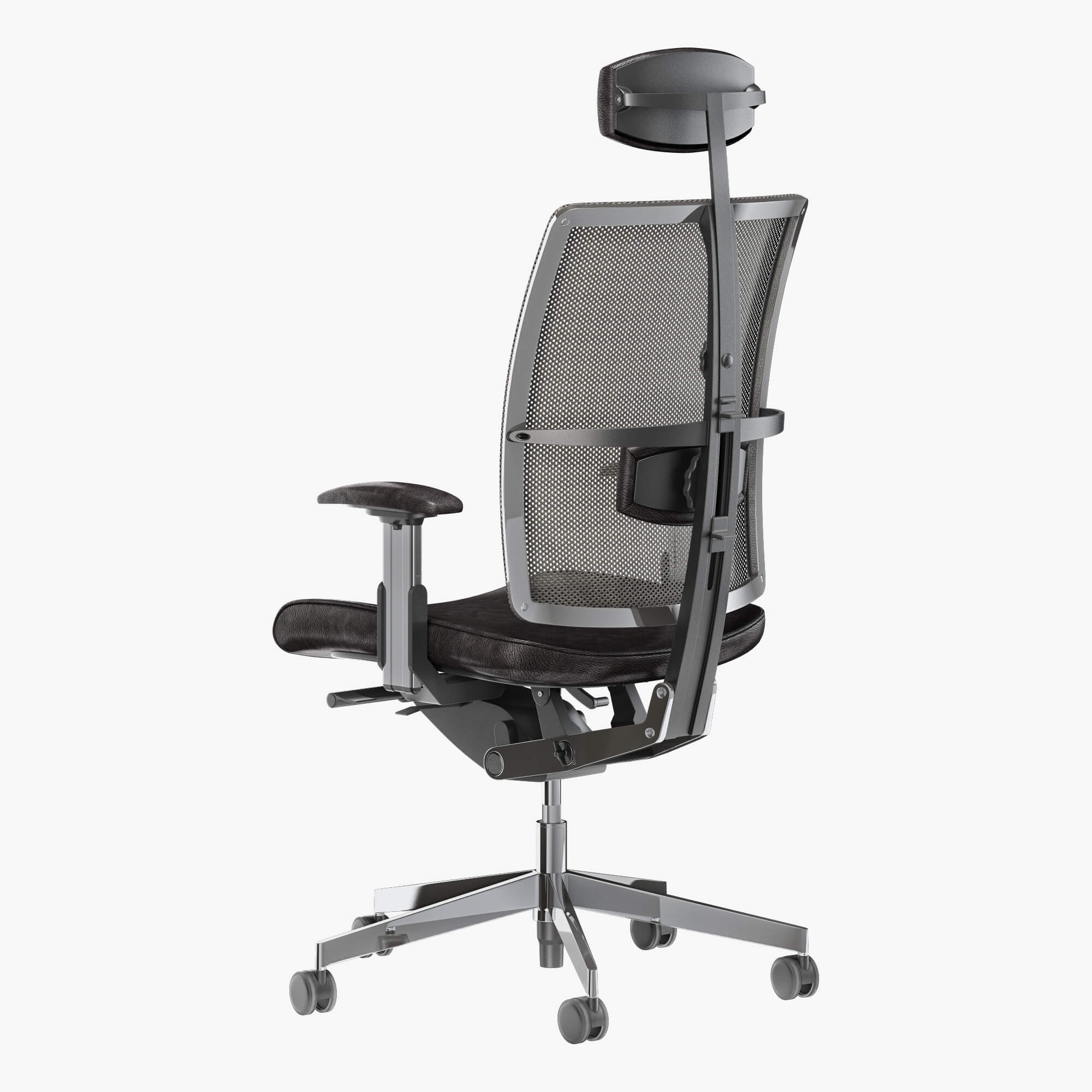 Dauphin High Way Mesh Office Chair - 3D Model by sta_84