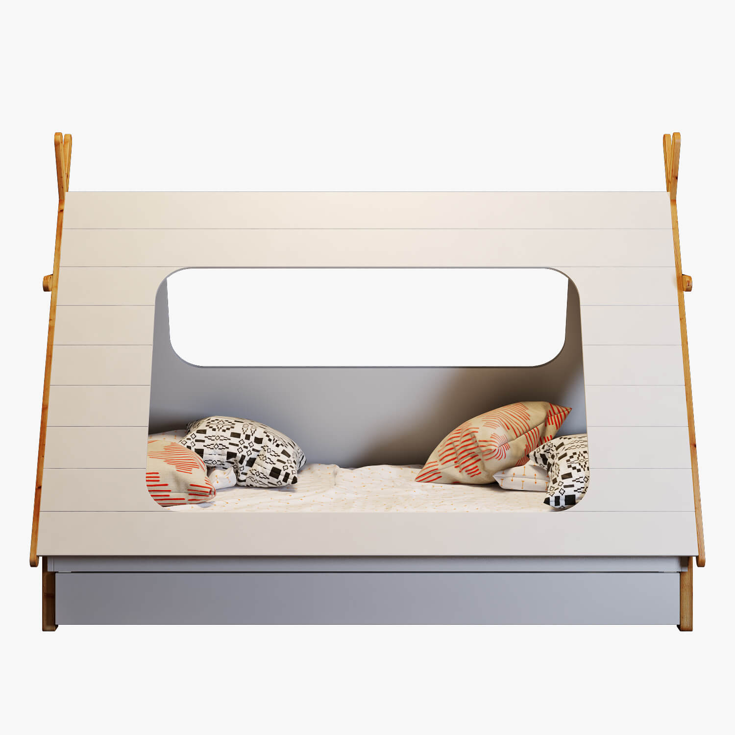 Domayne Tee Pee Bed Crate and Barrel Decoration - 3D Model by sta_84