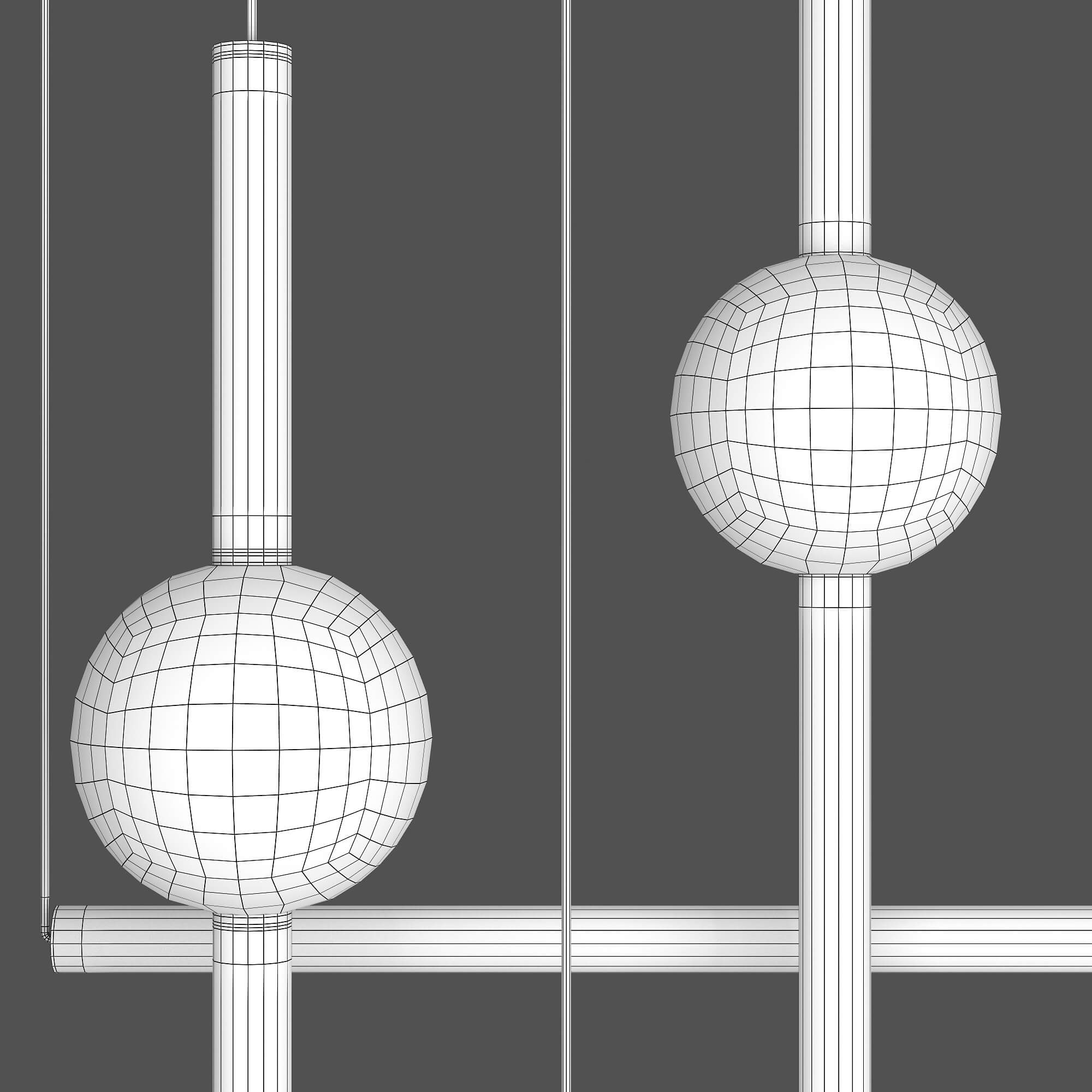 Domosvet Design Luminous Tube Ball - 3D Model by sta_84