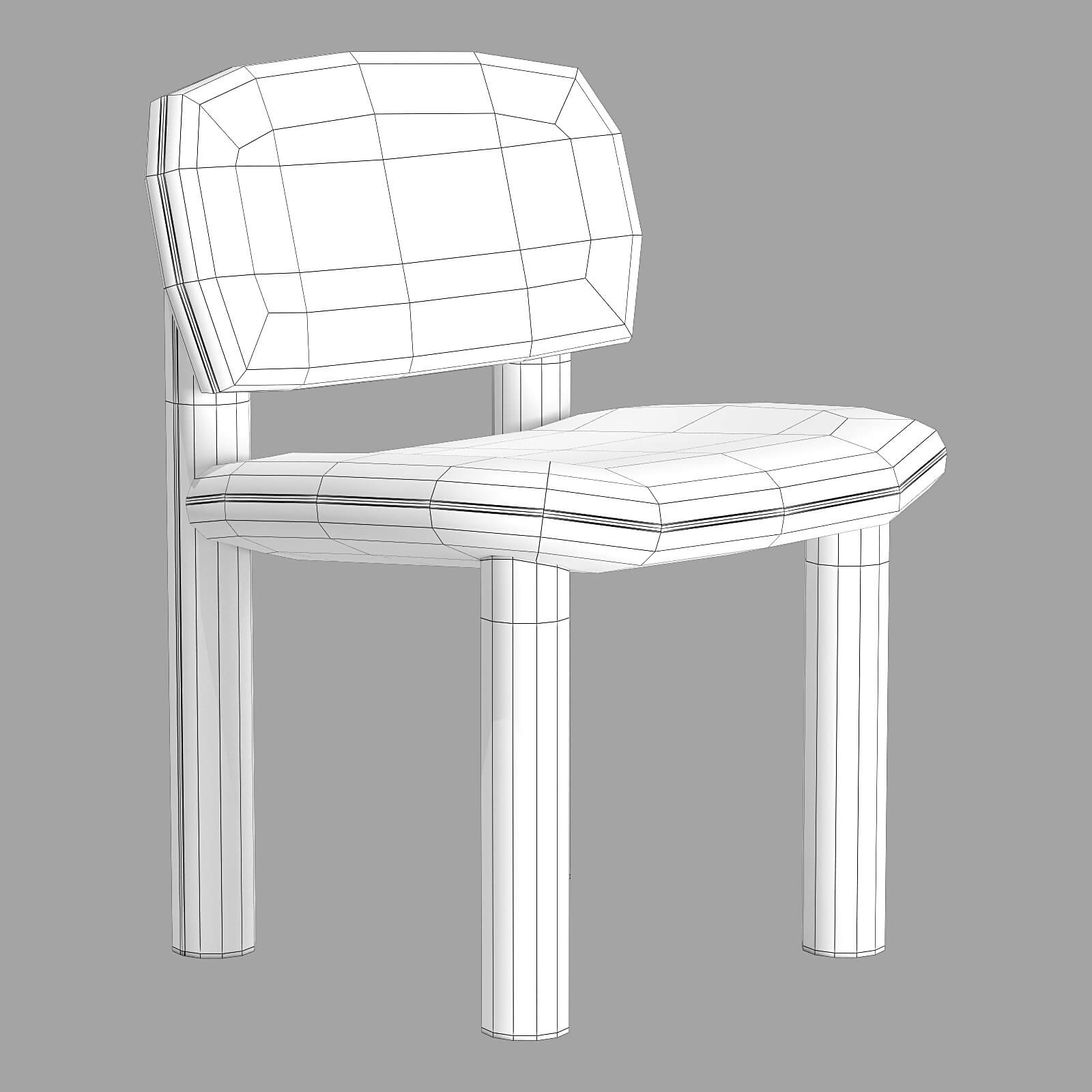 Driade Tottori Chair - 3D Model by sta_84