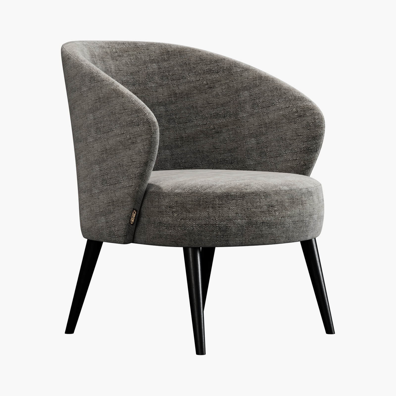 Dutchbone Waldo Armchair - 3D Model by sta_84