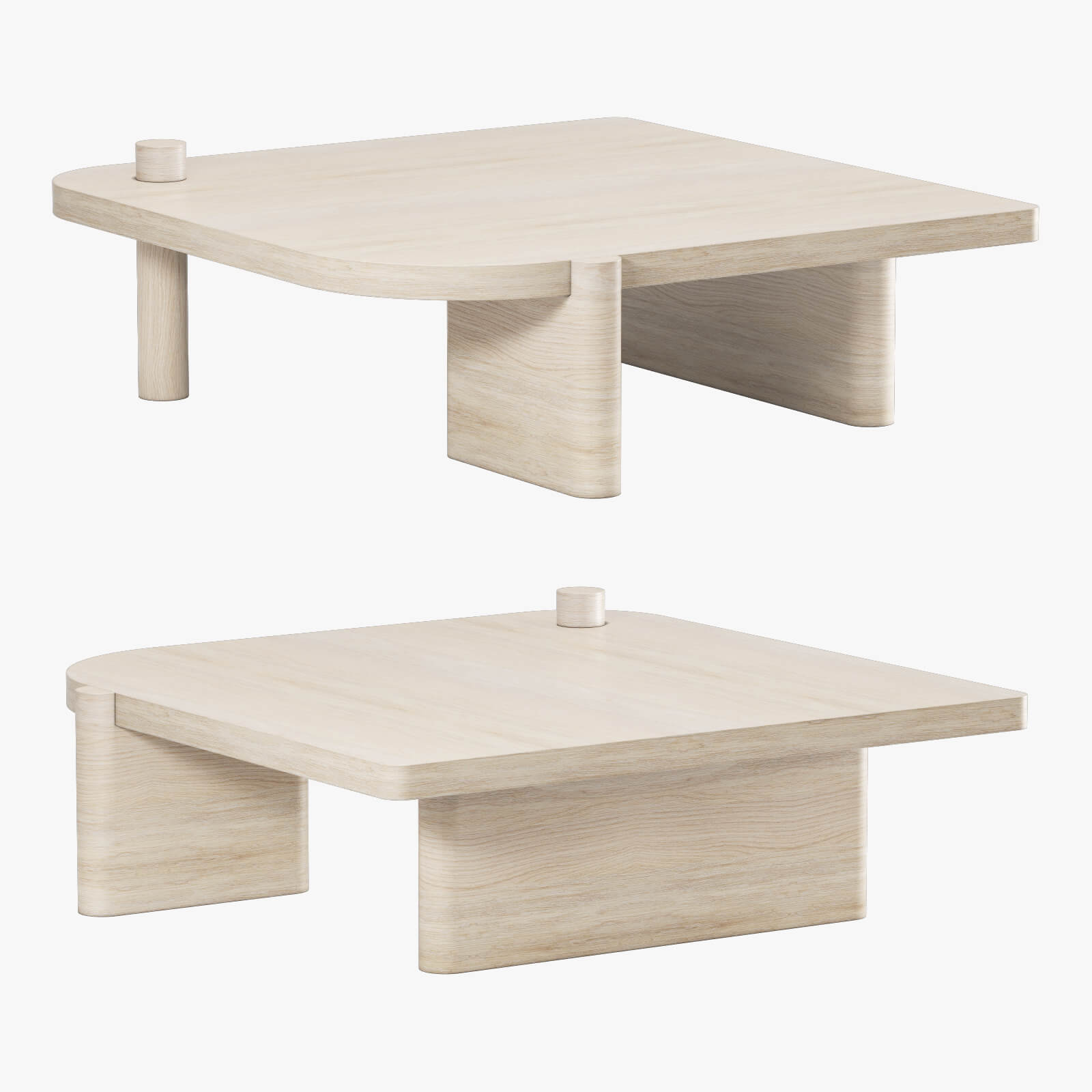 Egg Collective Finn Table - 3D Model by sta_84