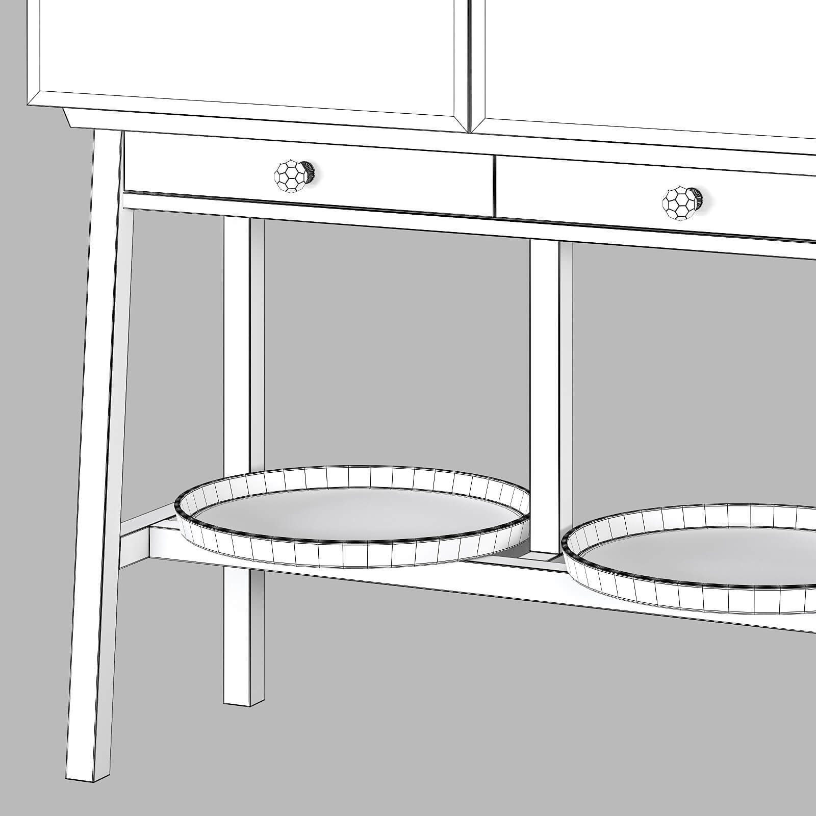 Ernest William Gimson Cabinet - 3D Model by sta_84