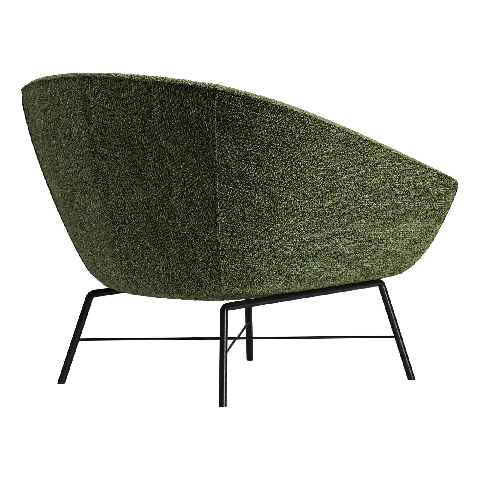 Ethnicraft Barrow Lounge Chair - 3D Model by sta_84