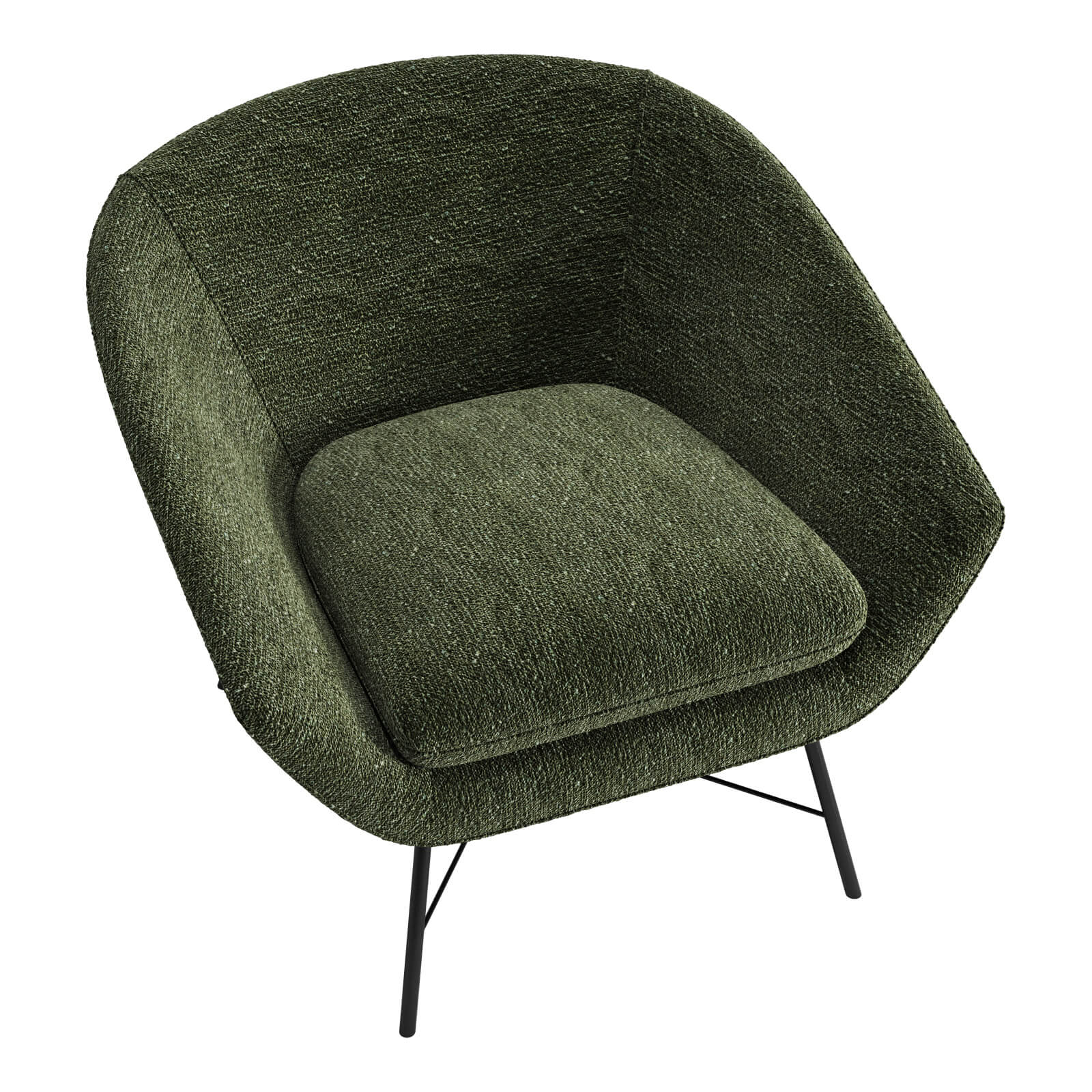 Ethnicraft Barrow Lounge Chair - 3D Model by sta_84