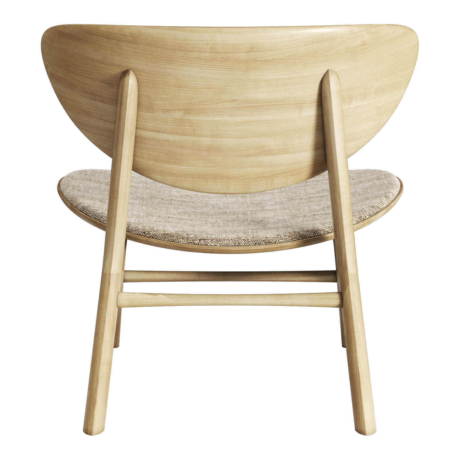 Ethnicraft Eye Lounge Chair - 3D Model by sta_84