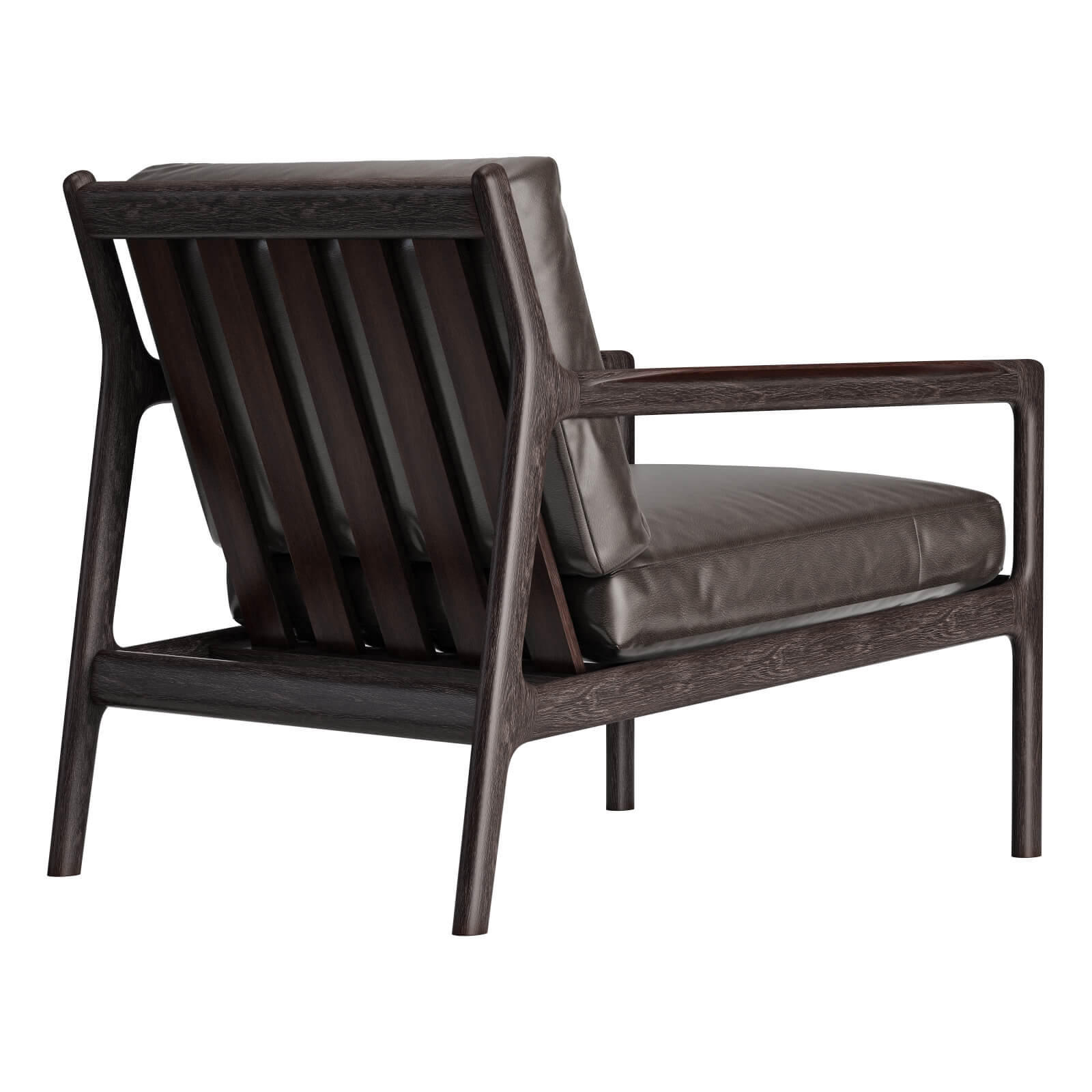 Ethnicraft Jack Lounge Chair - 3D Model by sta_84