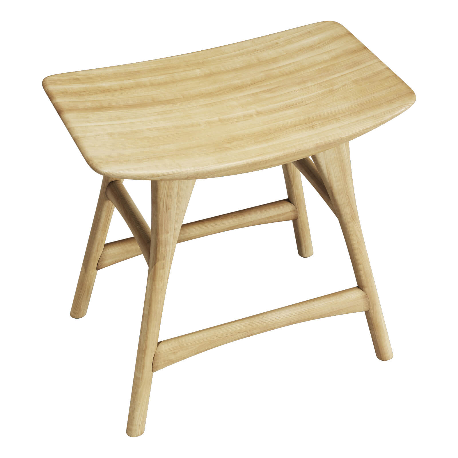 Ethnicraft Osso Stool - 3D Model by sta_84