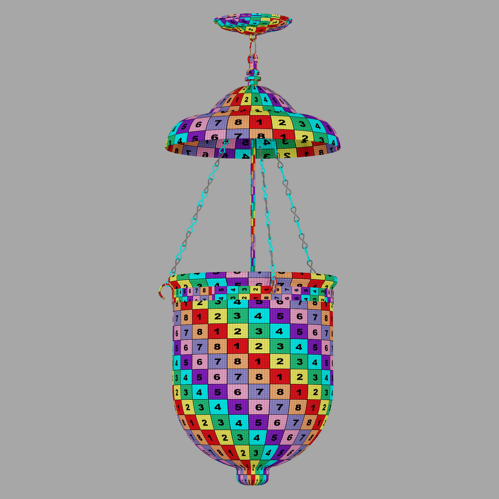 Flamant Copley Chandelier - 3D Model by sta_84