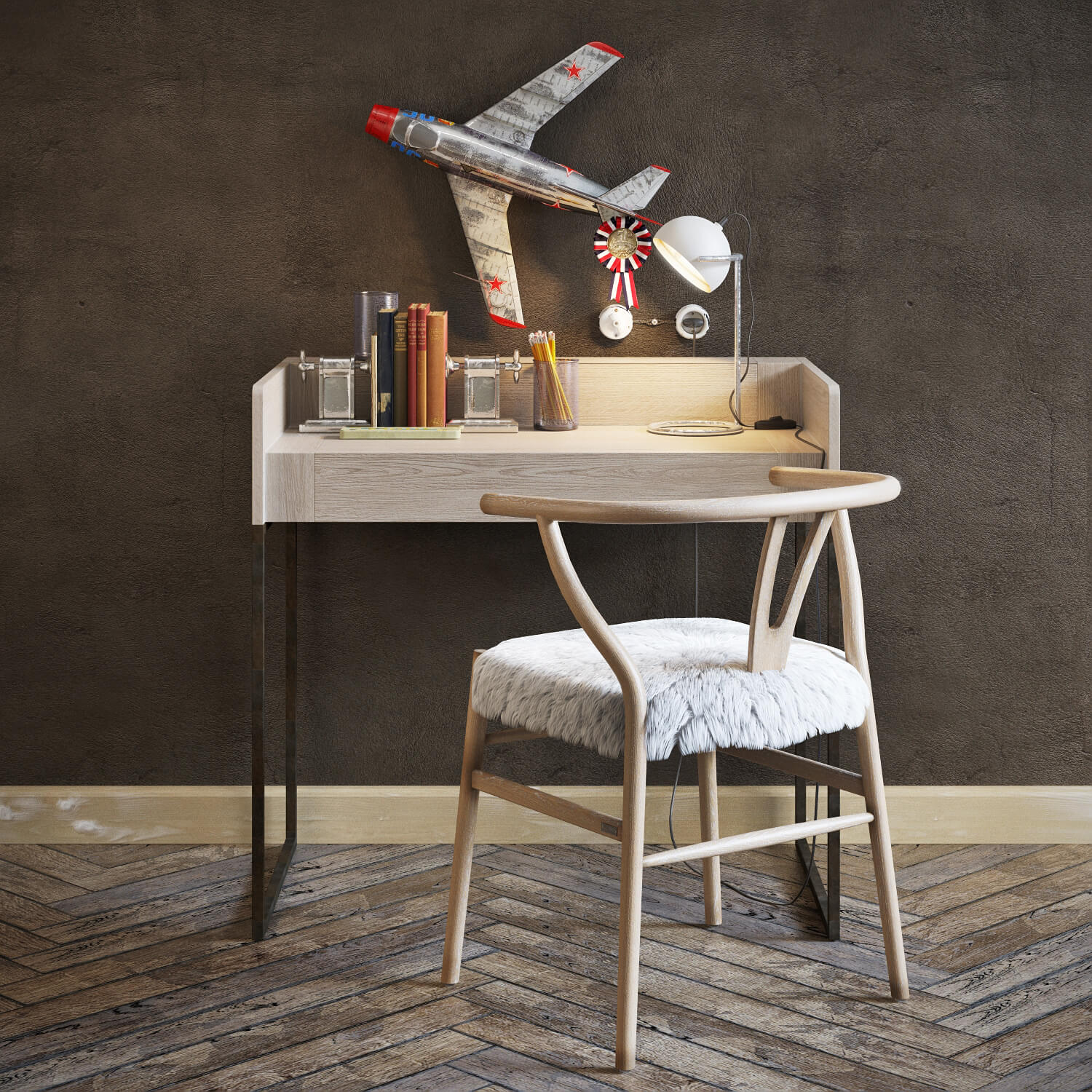 Flamant Furniture Set 001 - 3D Model by sta_84