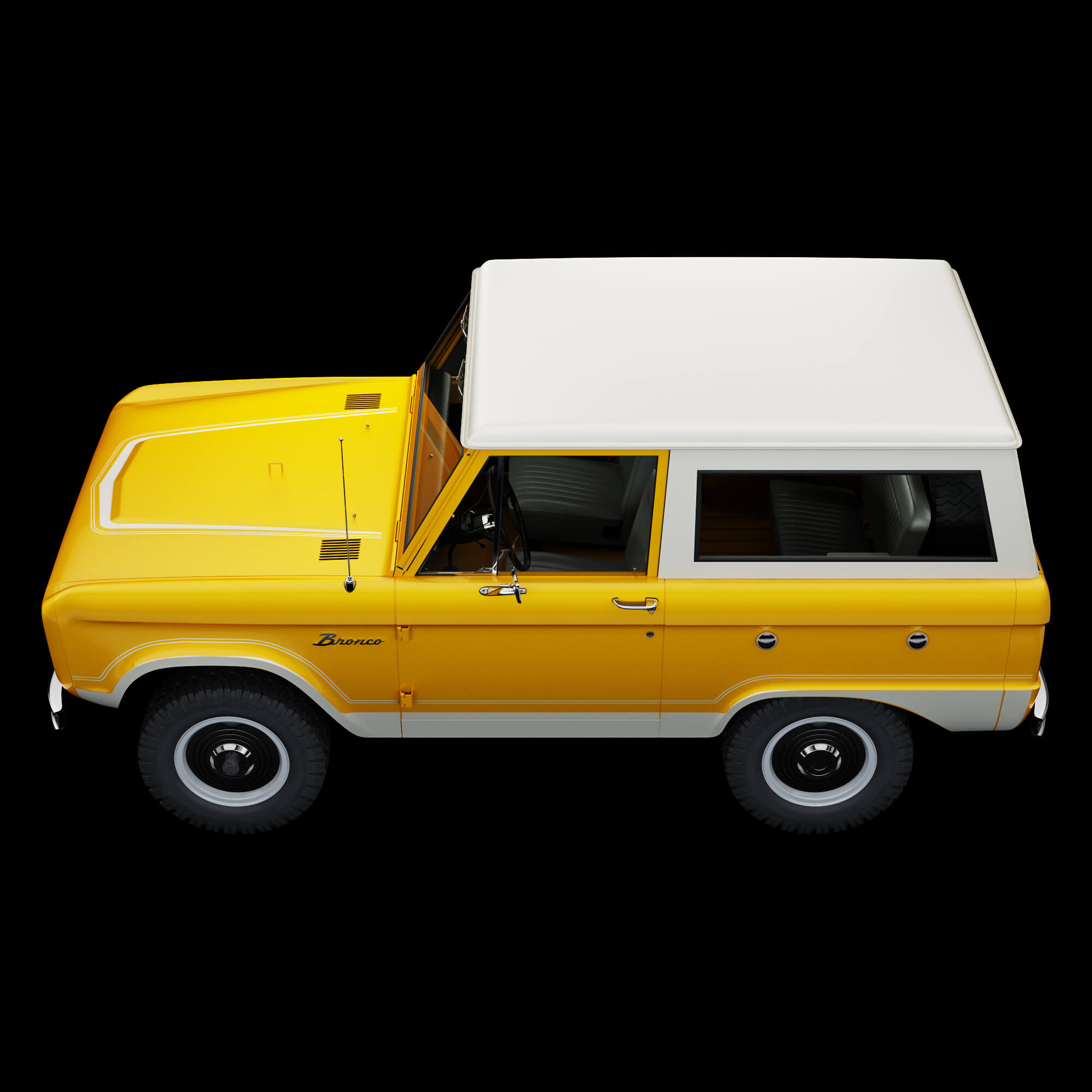 Ford Bronco 1966 - 3D Model by sta_84