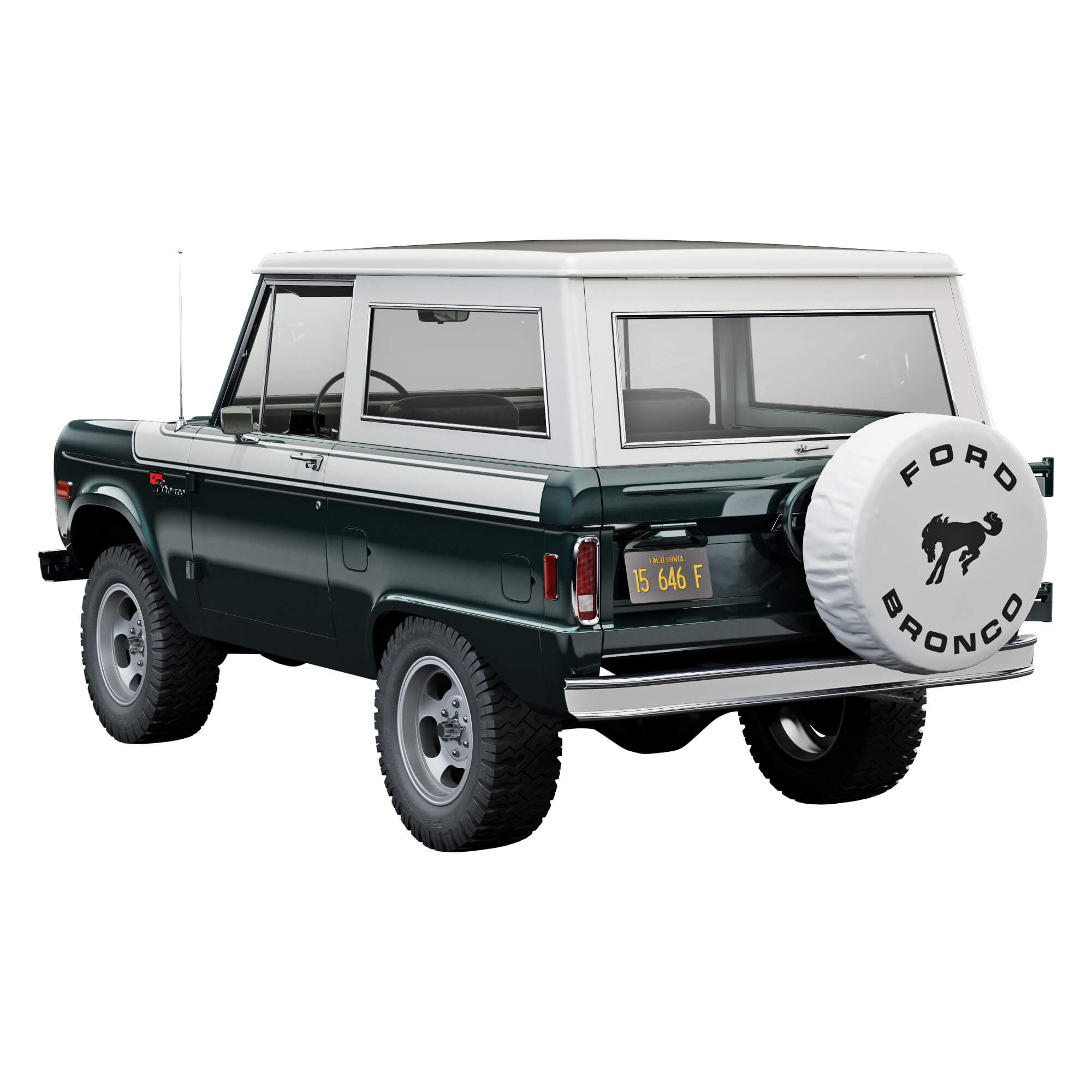 Ford Bronco 1977 - 3D Model by sta_84