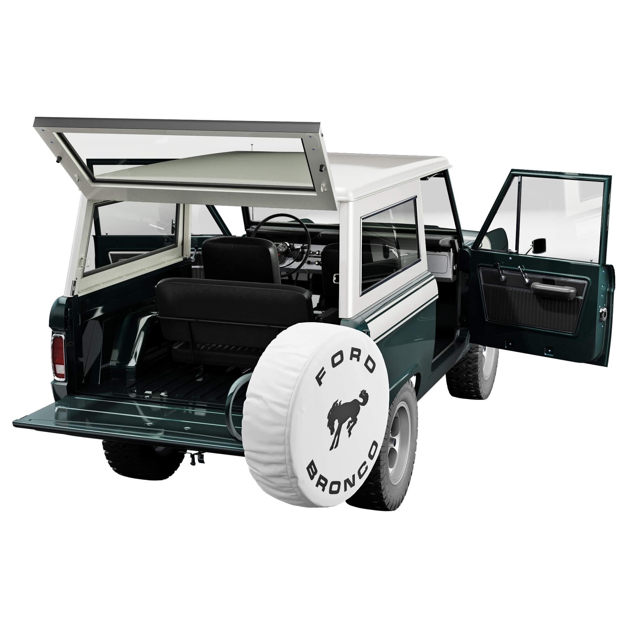 Ford Bronco 1977 - 3D Model by sta_84