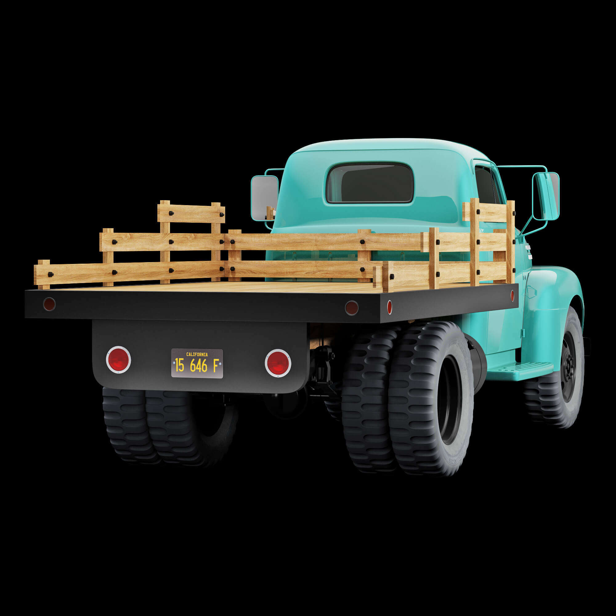 Ford F6 Truck 1948 - 3D Model by sta_84