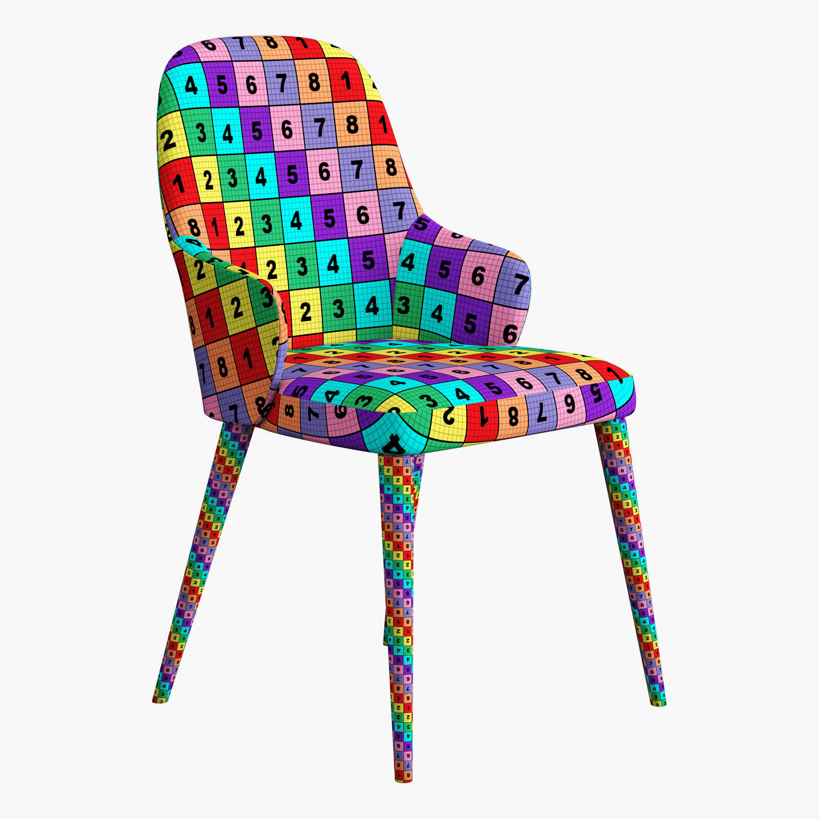 Fried Bali Chair - 3D Model by sta_84