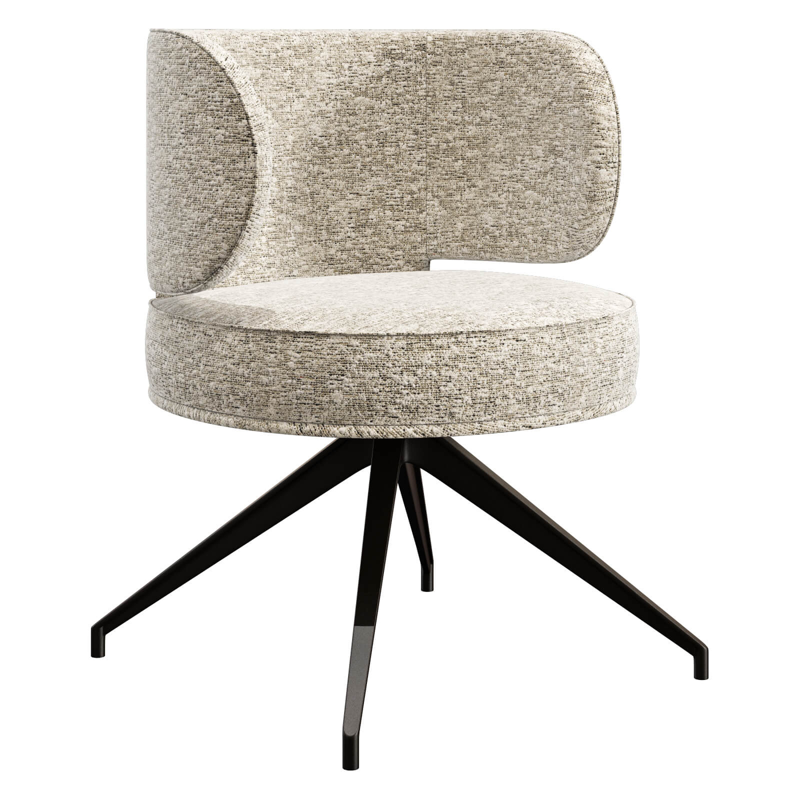Gallotti and Radice Akiko Chair Central Leg - 3D Model by sta_84
