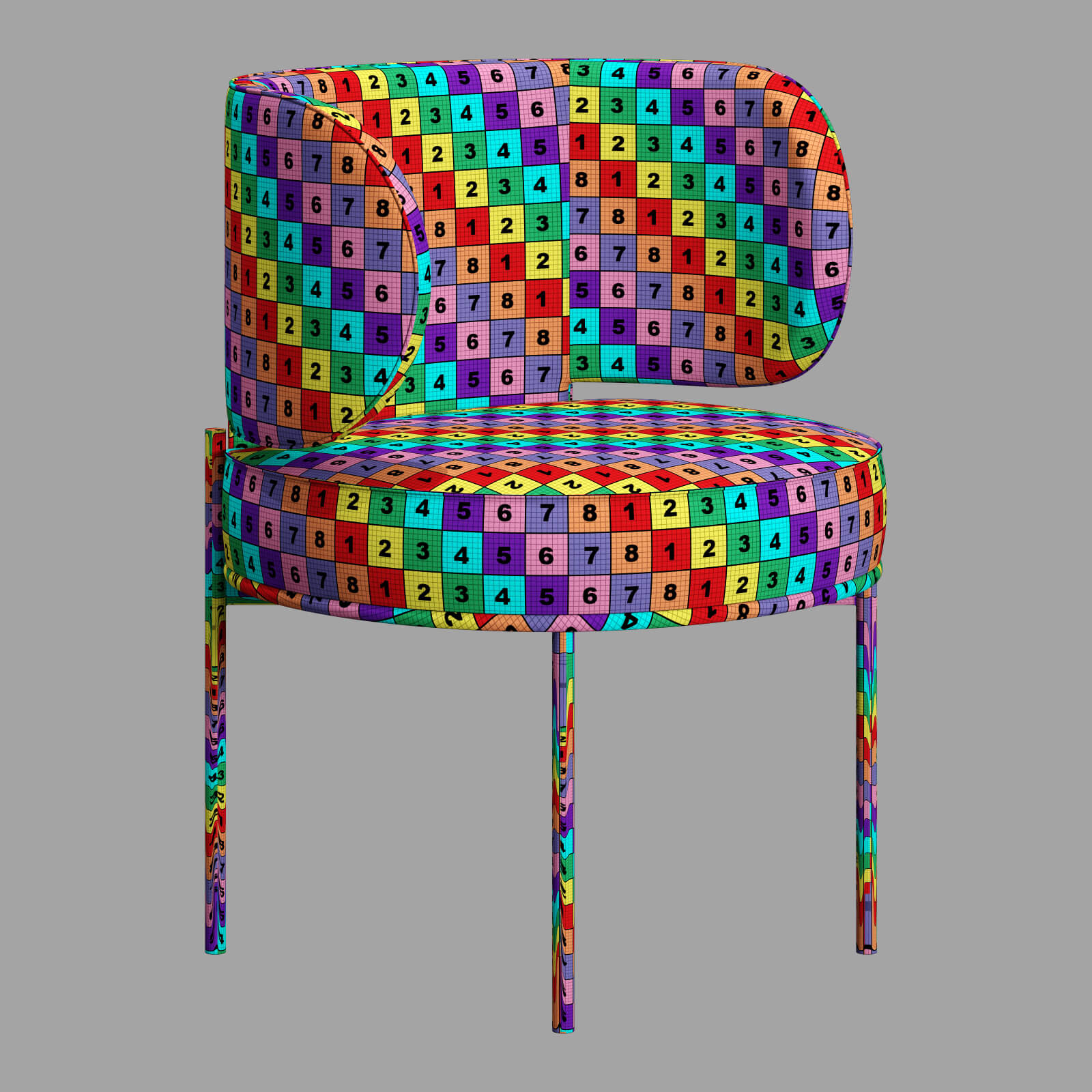 Gallotti and Radice Akiko Chair - 3D Model by sta_84