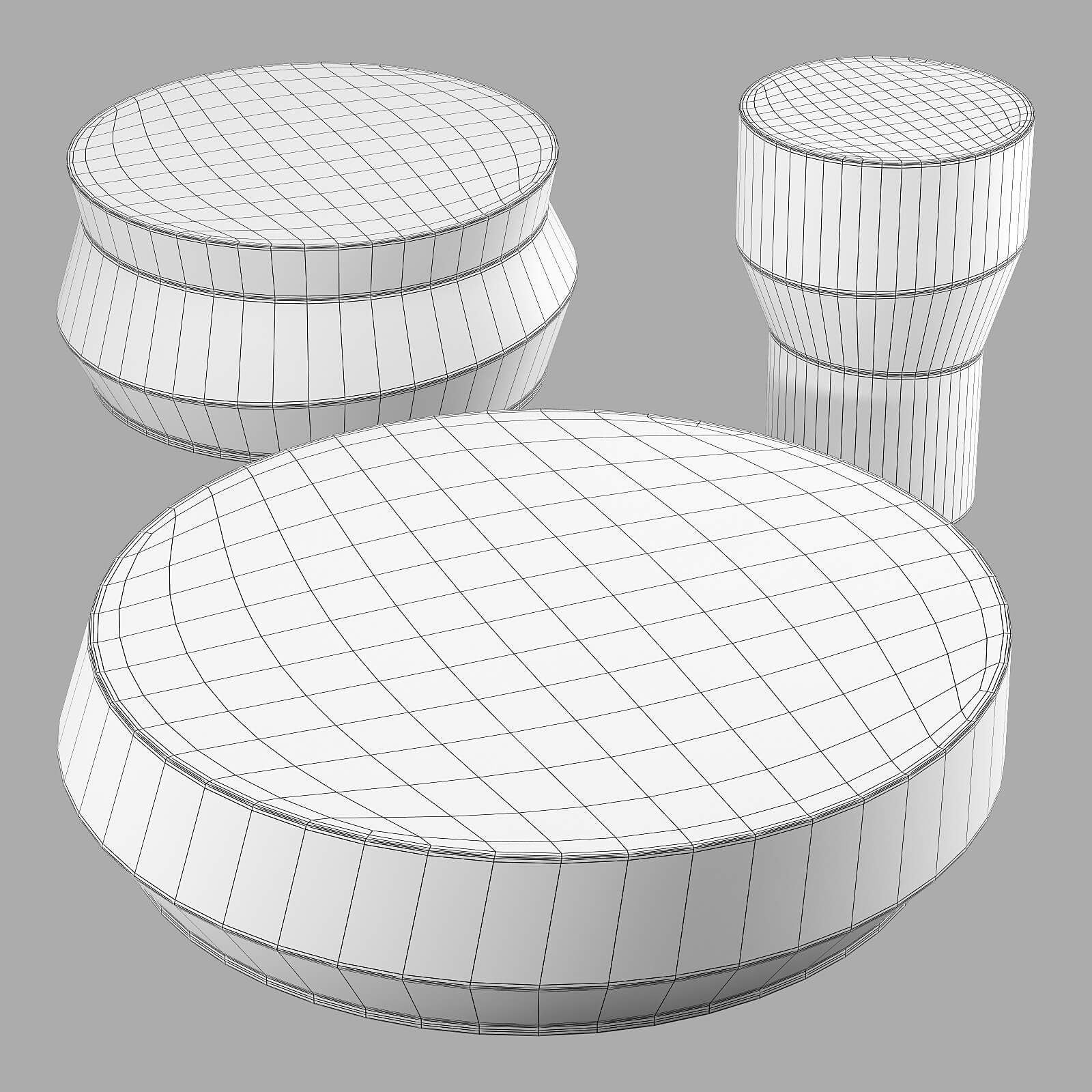 Gallotti & Radice Drummers - 3D Model by sta_84